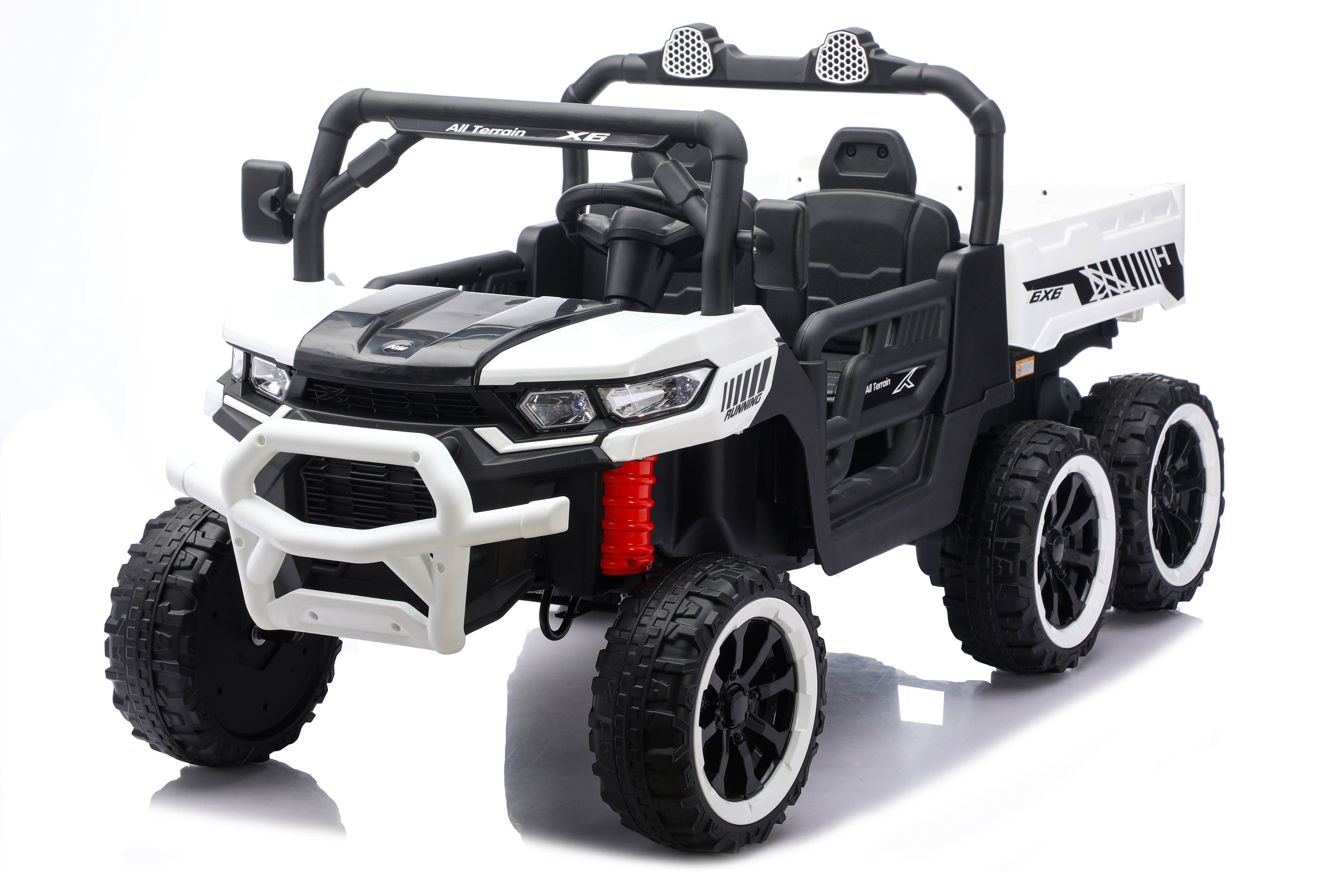 ELEMENT ACE - 2 Seater 4WD 6-Wheel Ride On Dump Truck with Remote ...