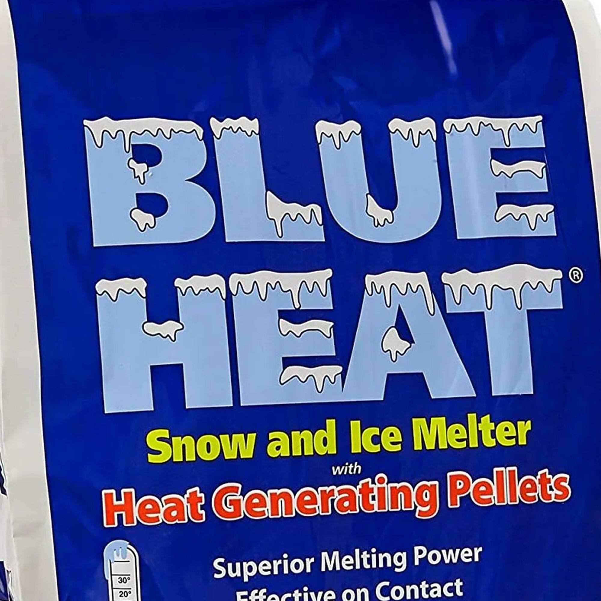 Snow Joe Blue Heat Snow & Ice Melter, Heat Pellets, Non Staining, 20 lb ...