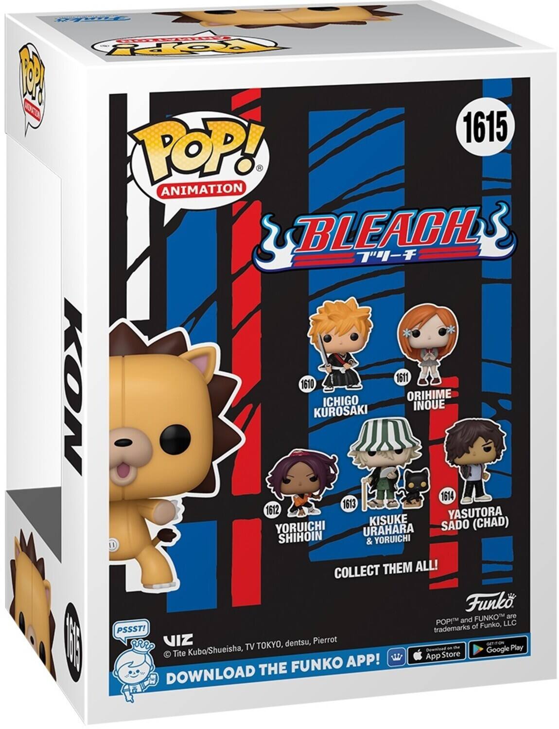 Funko POP! Anime: BLEACH Kon Collectibles Multicolor 889698770521 ...