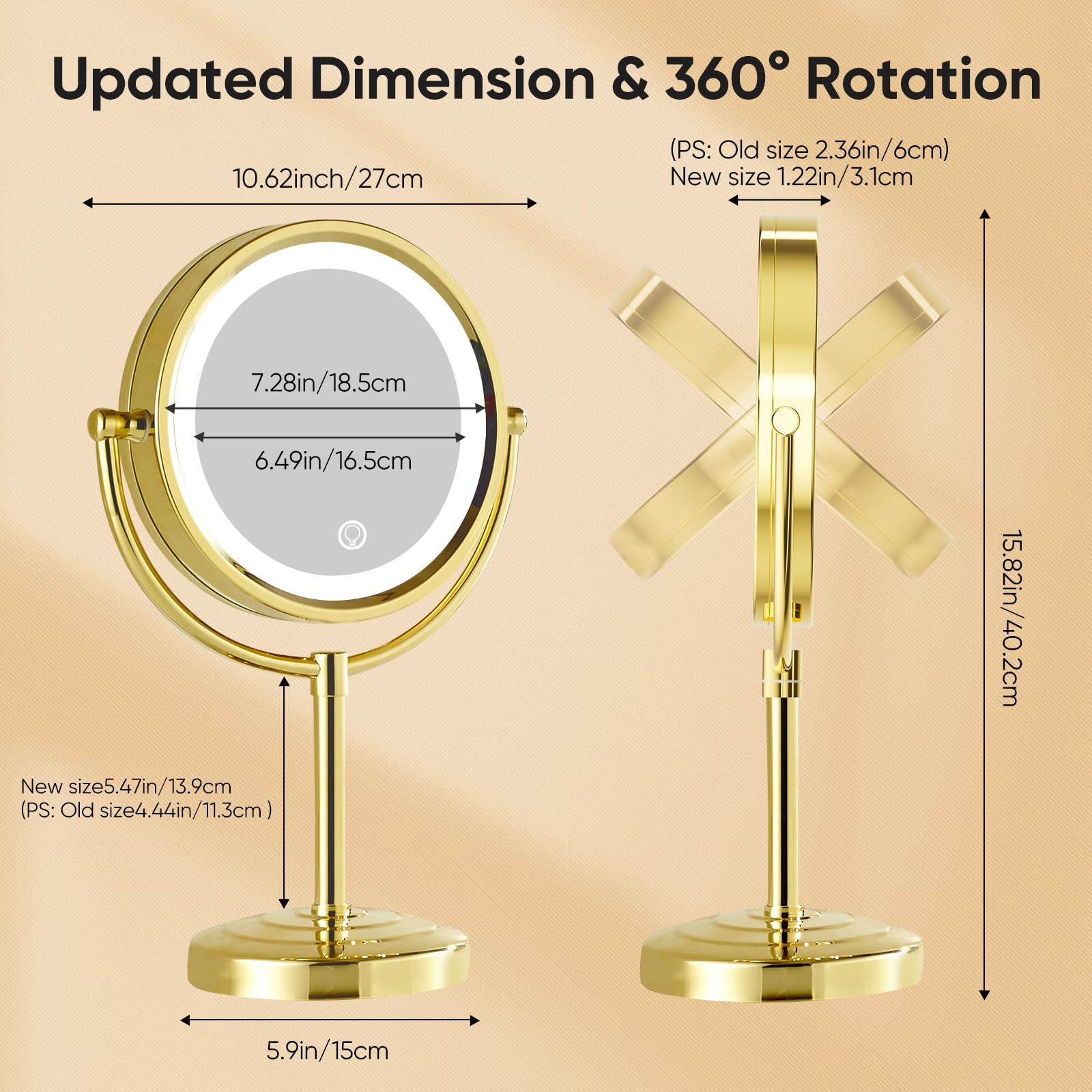 Earthley Blooms Mirror Color Touch High Quality Product with Modern ...