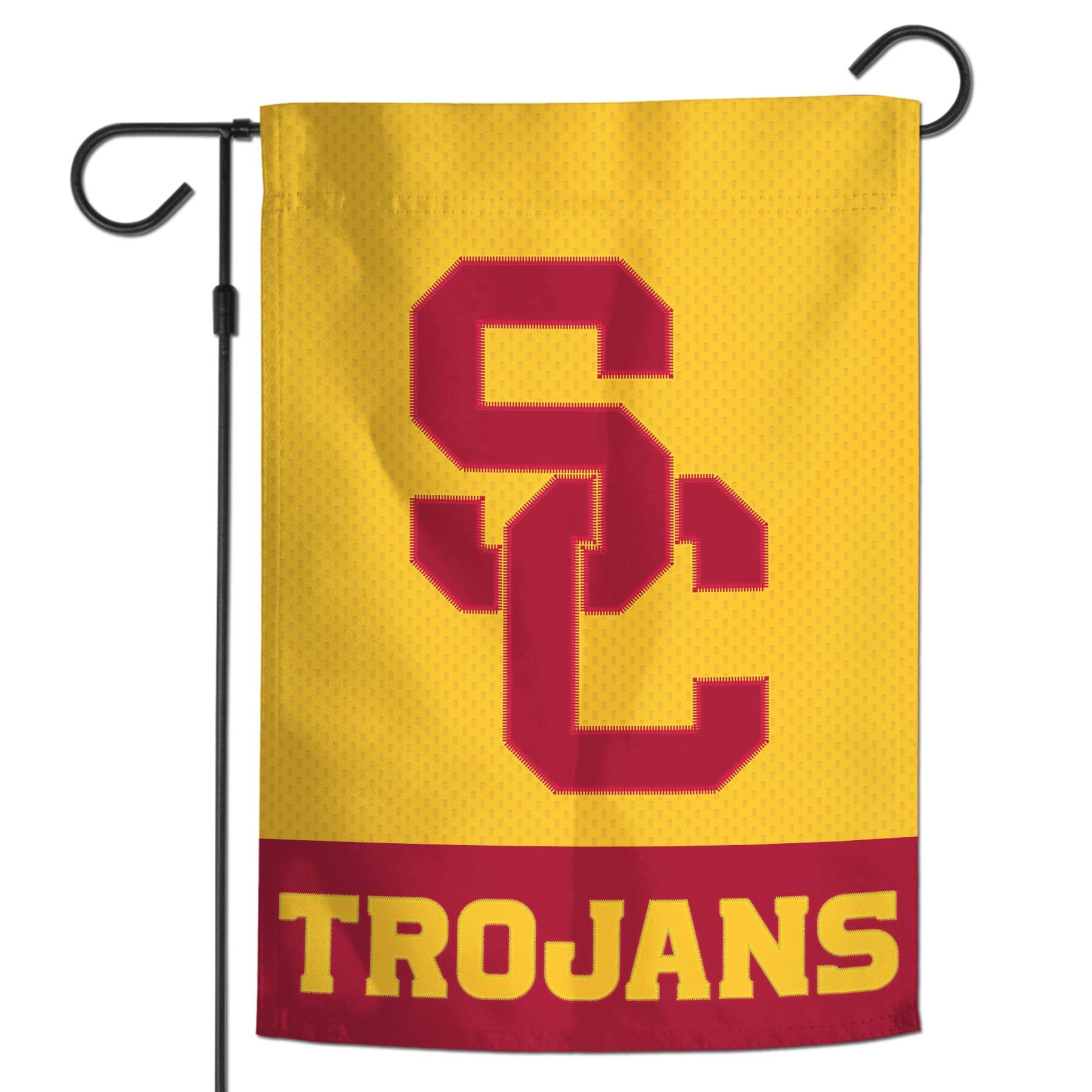 WinCraft USC Trojans 12" x 18" Applique Garden Flag Multicolor ...