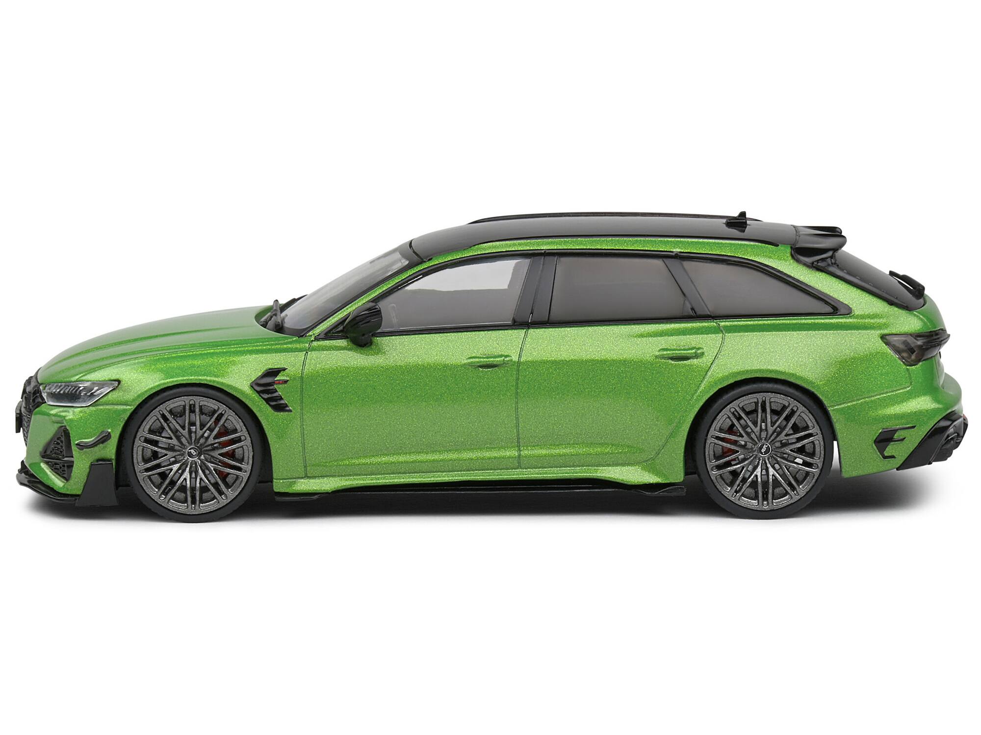 2022 Audi ABT RS 6 R Java Top 1/43 Diecast Model Car by Solido Green ...