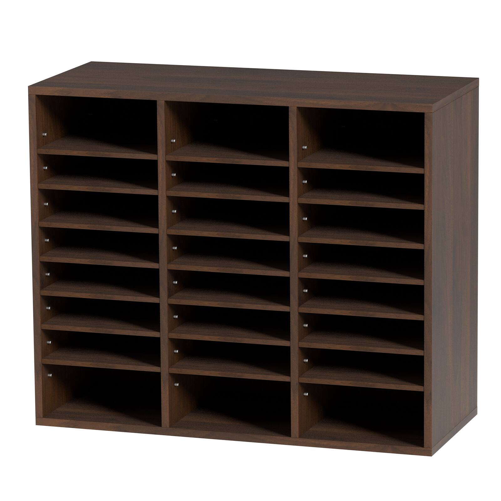 VEVOR Literature Organizers, 24 Compartments Office Mailbox with ...