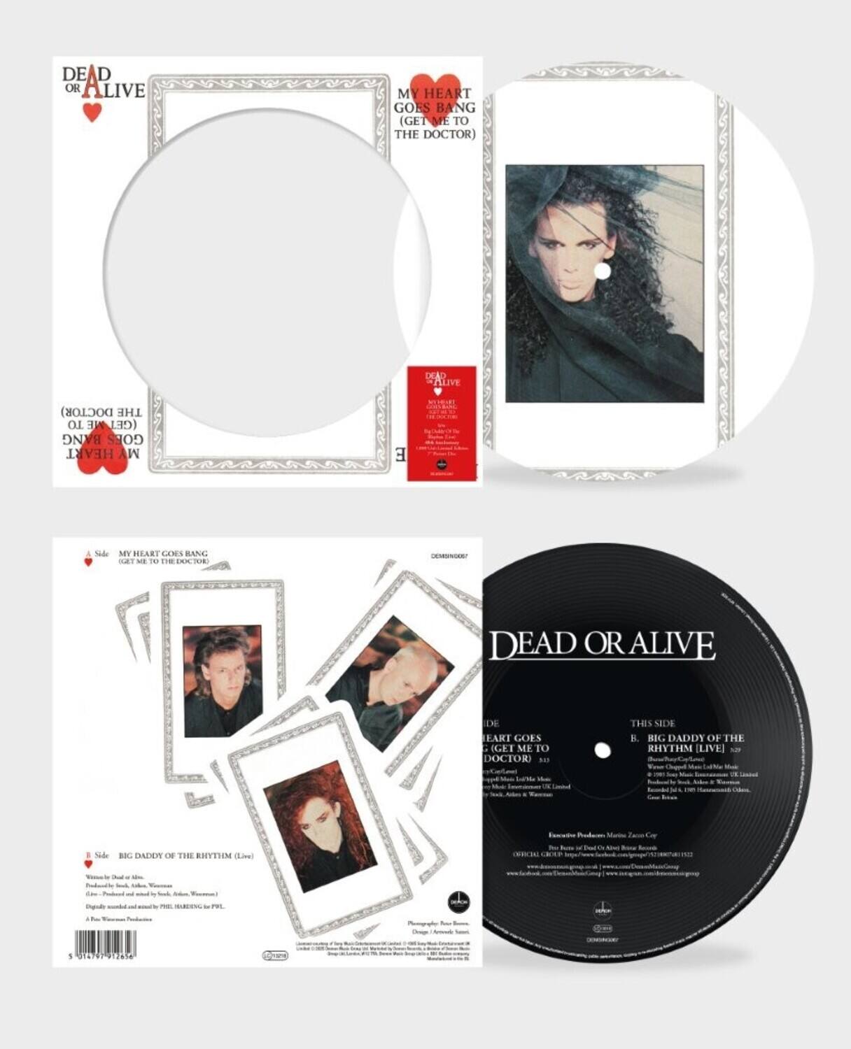 Dead or Alive My Heart Goes Bang (Get Me To The Doctor) Picture Disc 7 ...