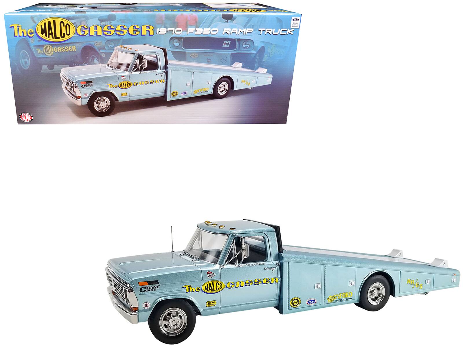 ACME 1970 Ford F 350 Ramp Truck "Malco Gasser" Limited Edition to 240 ...