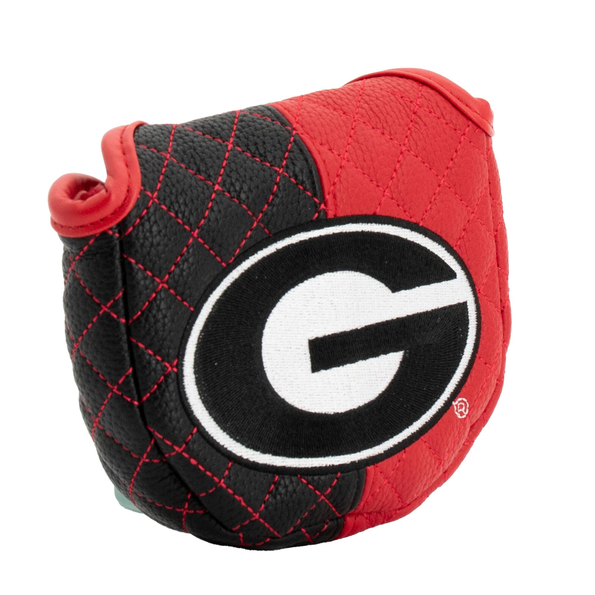 Team Golf Georgia Bulldogs Quilted Mallet Putter Cover Multicolor ...