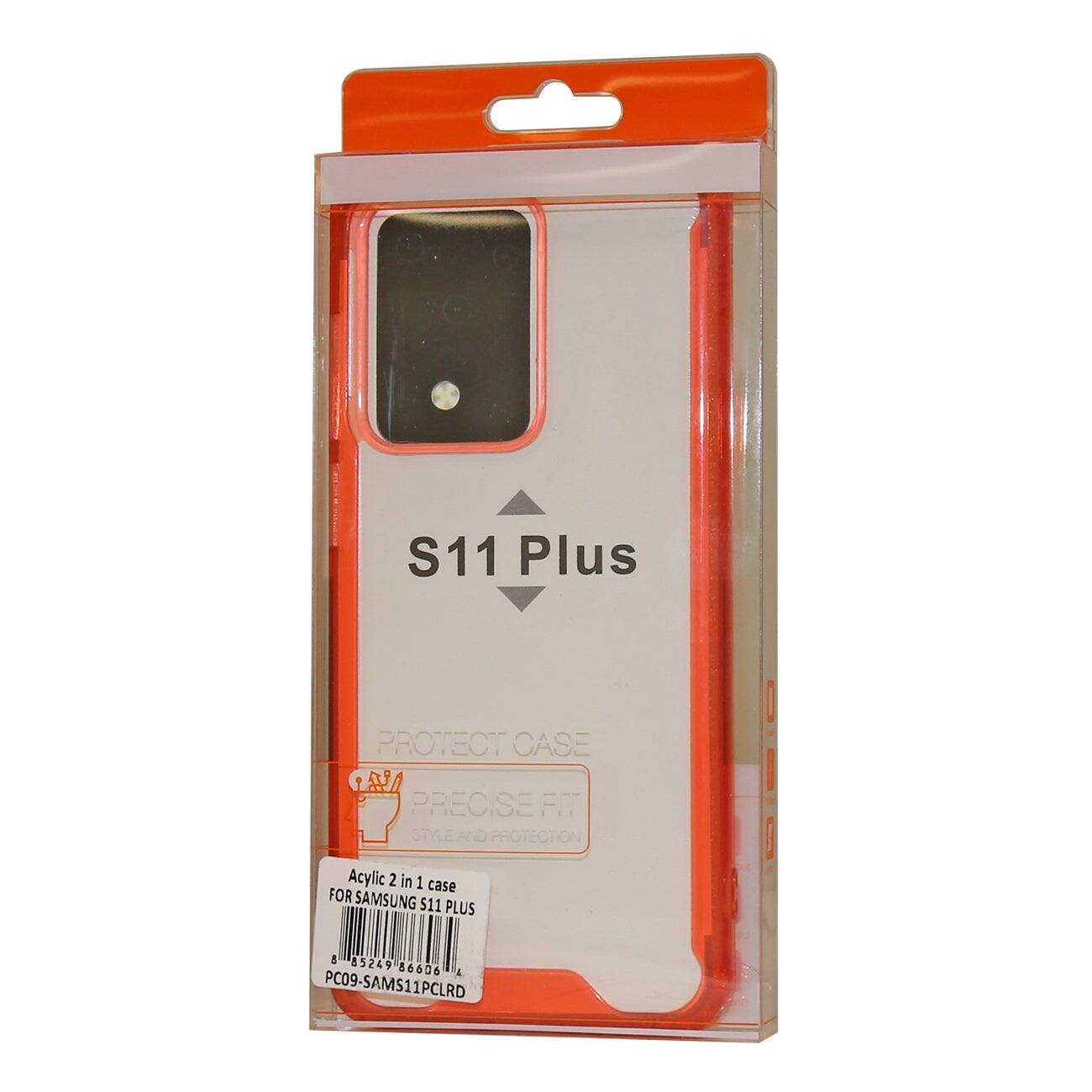 Reiko Samsung S20 Ultra High Quality Tpu Bumper And Clarity Pc Case In ...