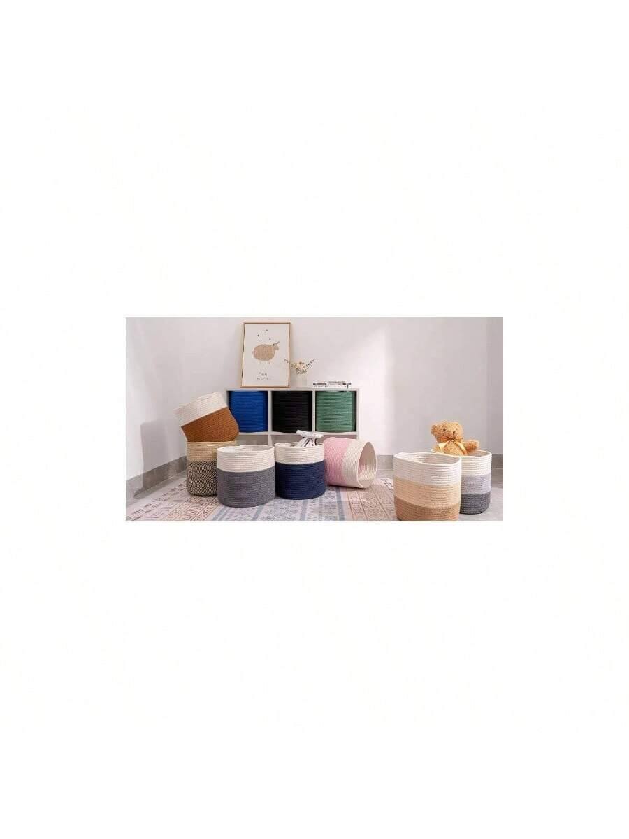 Live At Space Storage Cubes Baskets Bins Organizer 11x11x11'' Fit 12x12 ...