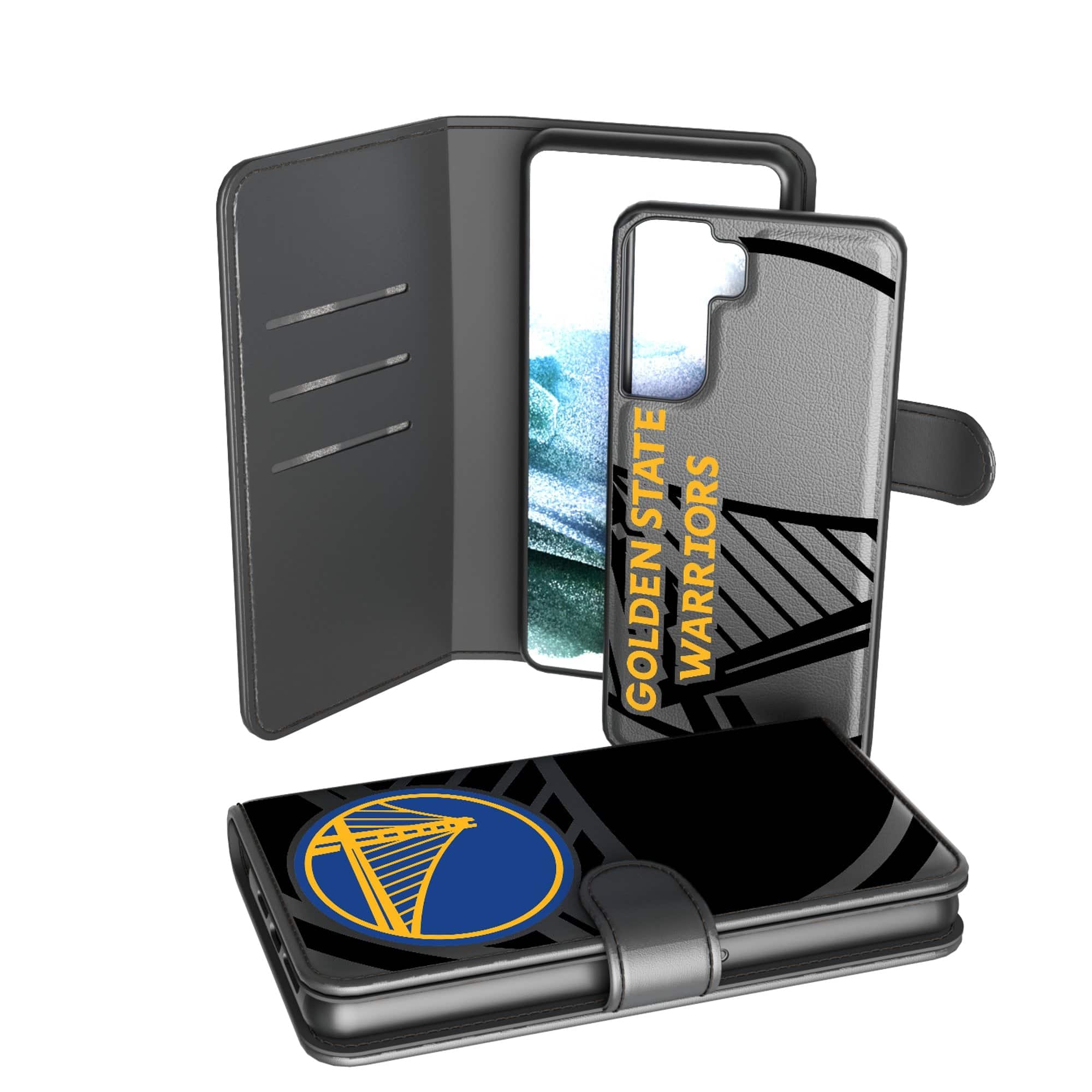 Samsung Keyscaper - NBA - Golden State Warriors Galaxy Monocolor Wallet ...