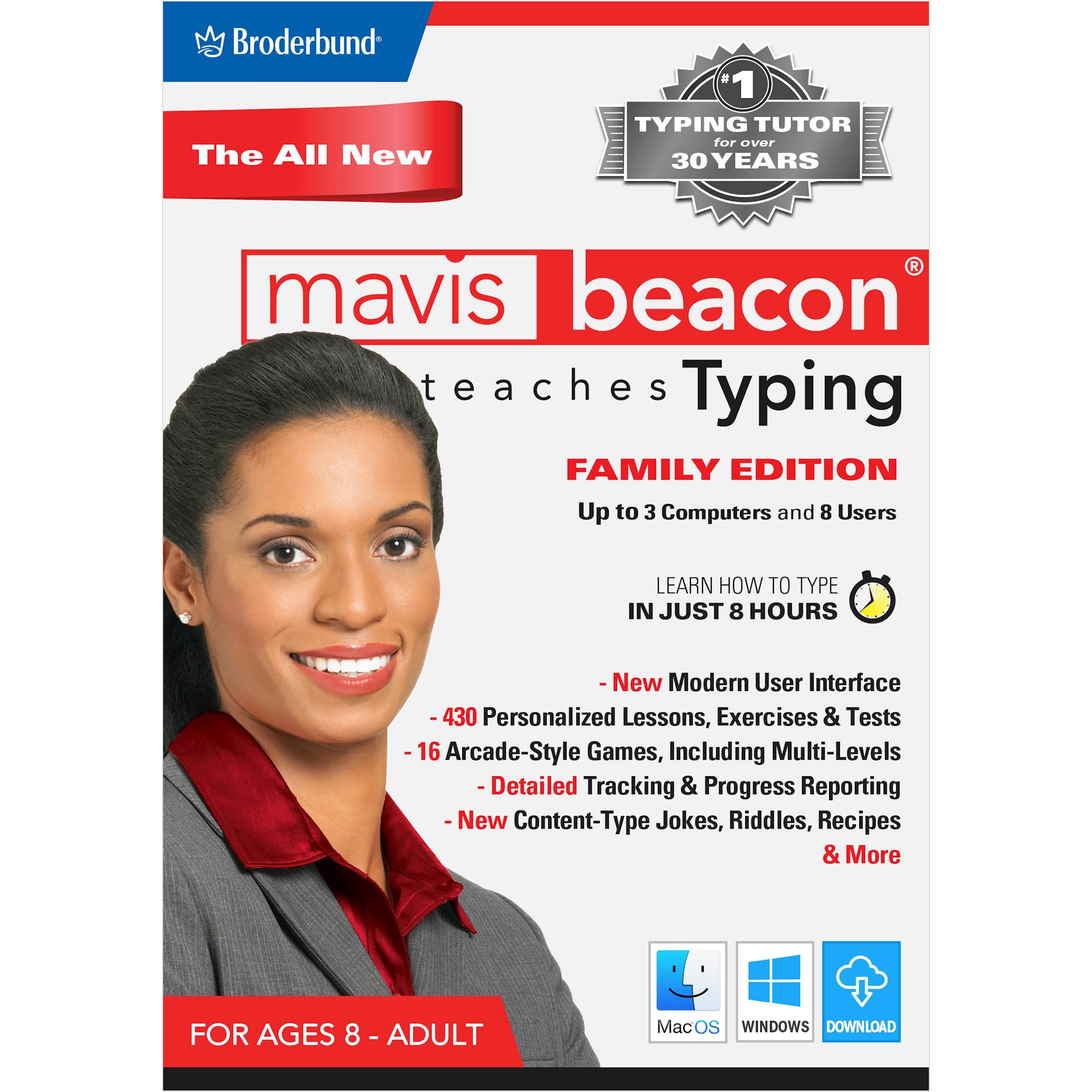 Customer Reviews: Encore Mavis Beacon Teaches Typing 2020 Family ...