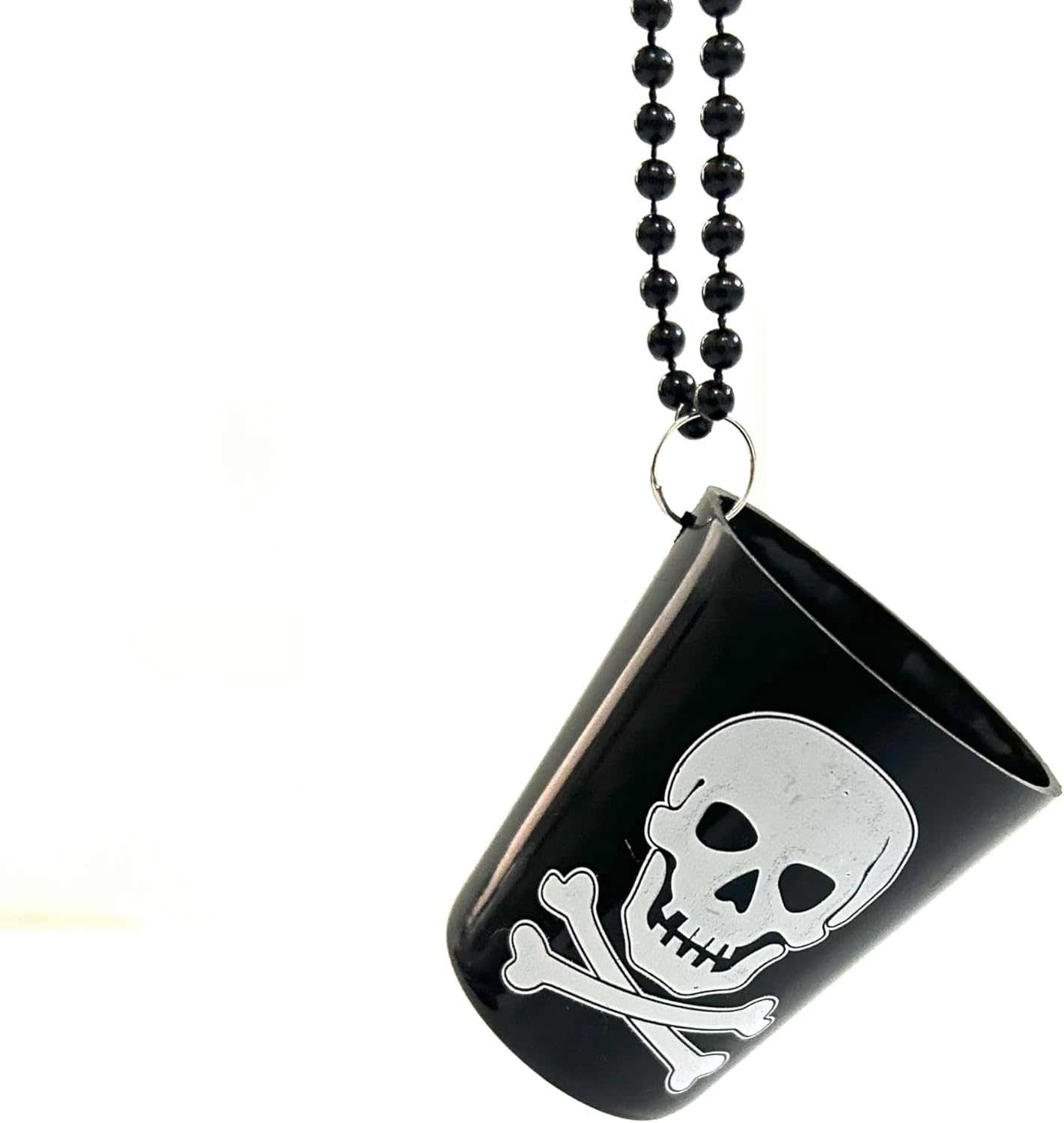 Live At Space 30 Pcs Halloween Shot Glass Necklaces Skull Bead Party ...