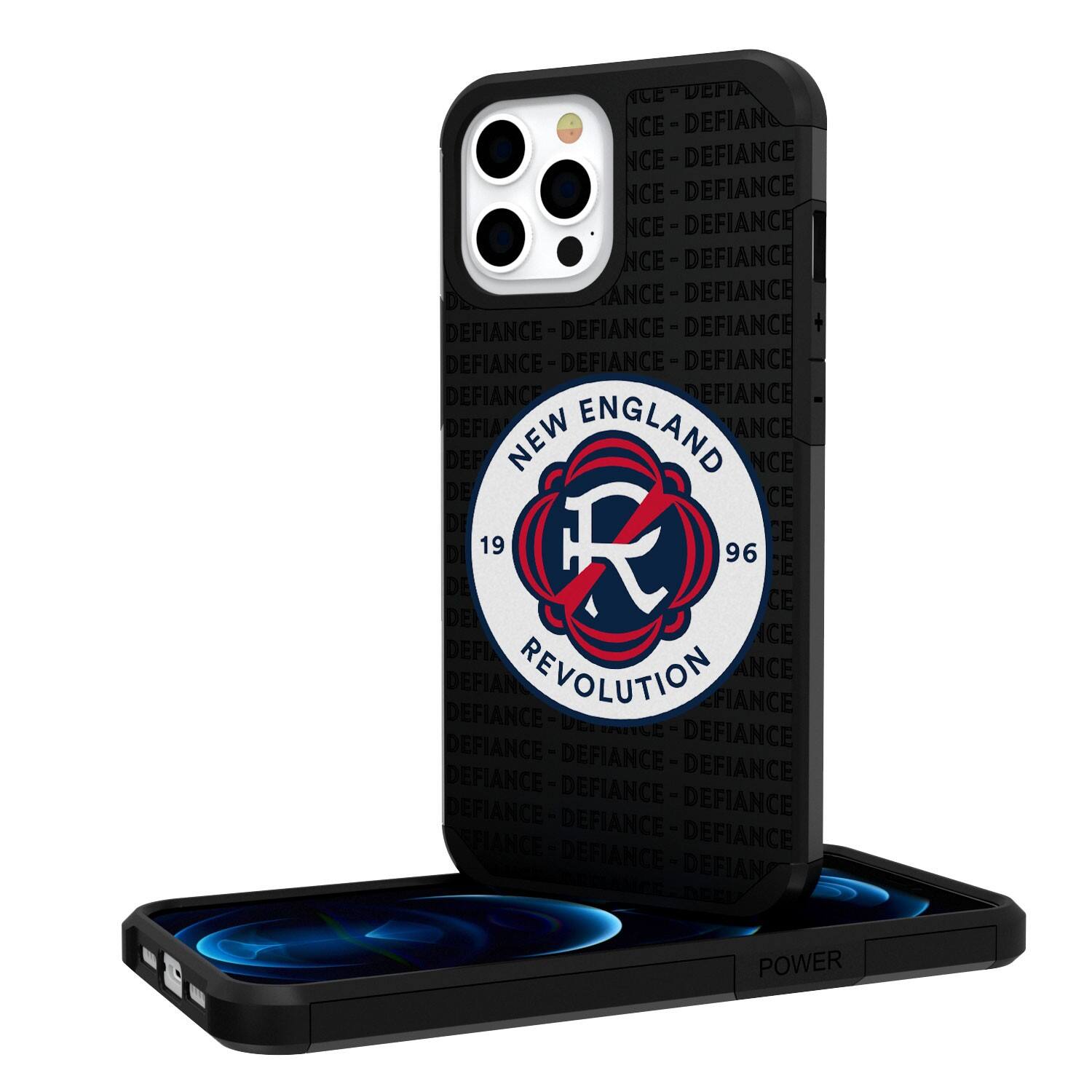 Keyscaper MLS New England Revolution iPhone Text Backdrop Rugged Case ...