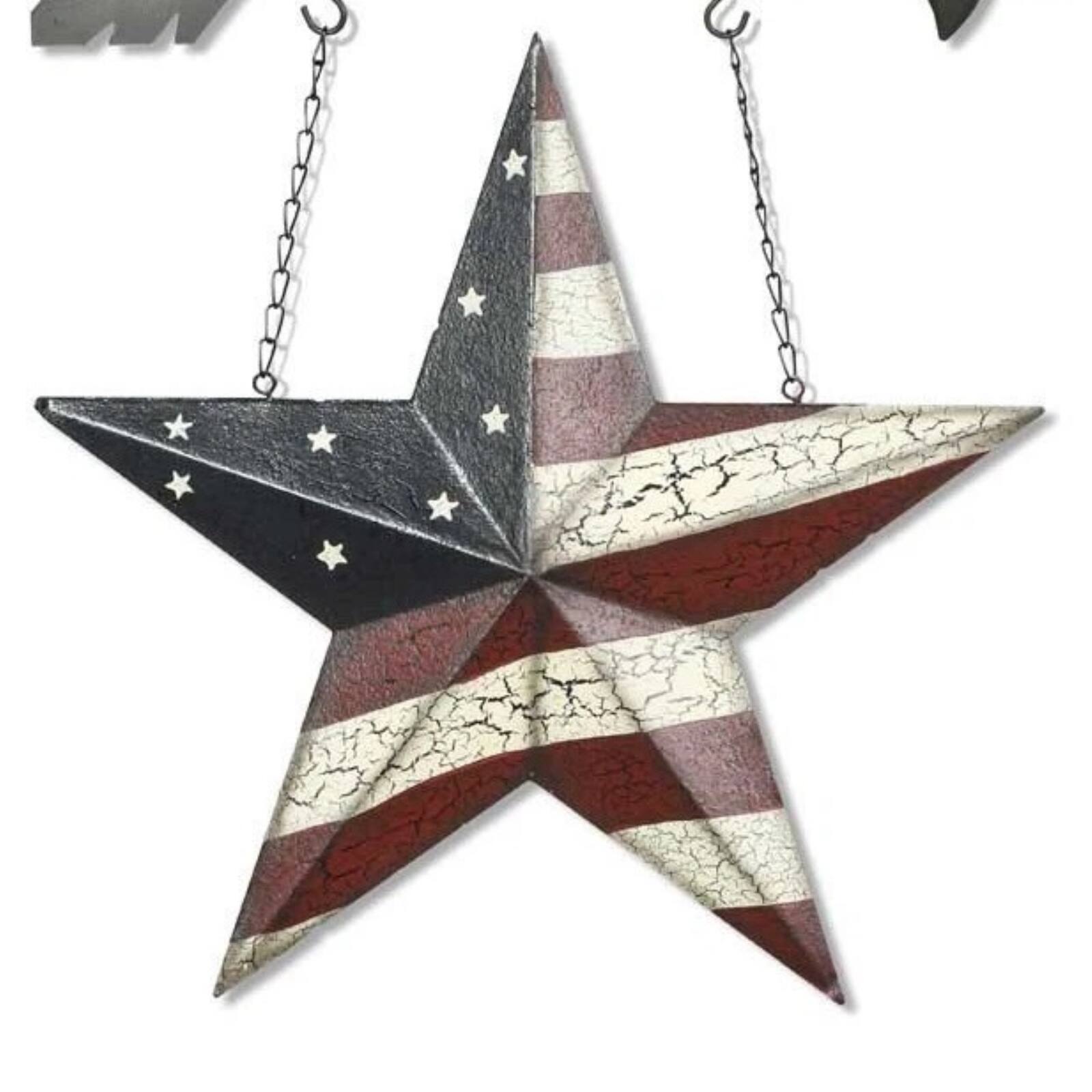 K&K Interiors Red White and Blue Americana Star Metal Arrow Replacement ...