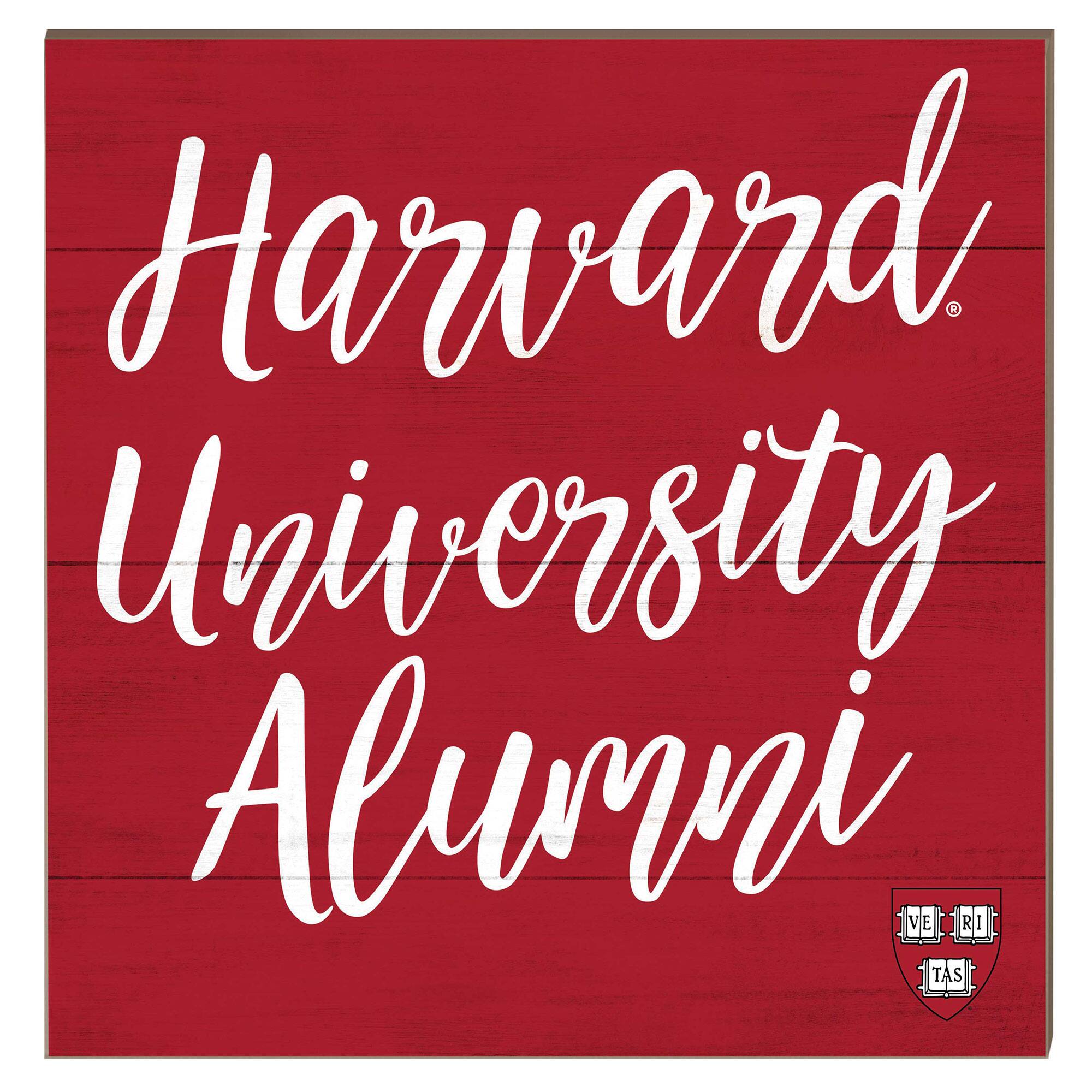Jardine Harvard Crimson 10" x 10" Alumni Plaque Maroon 200834924 - Best Buy