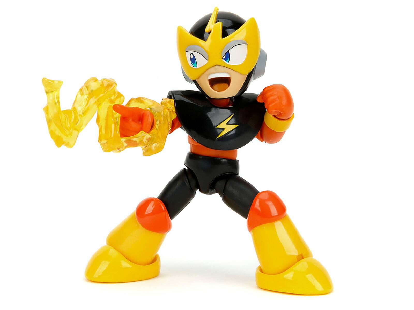 Elec Man 4.5" Moveable Figure with Accessories and Alternate Head and ...