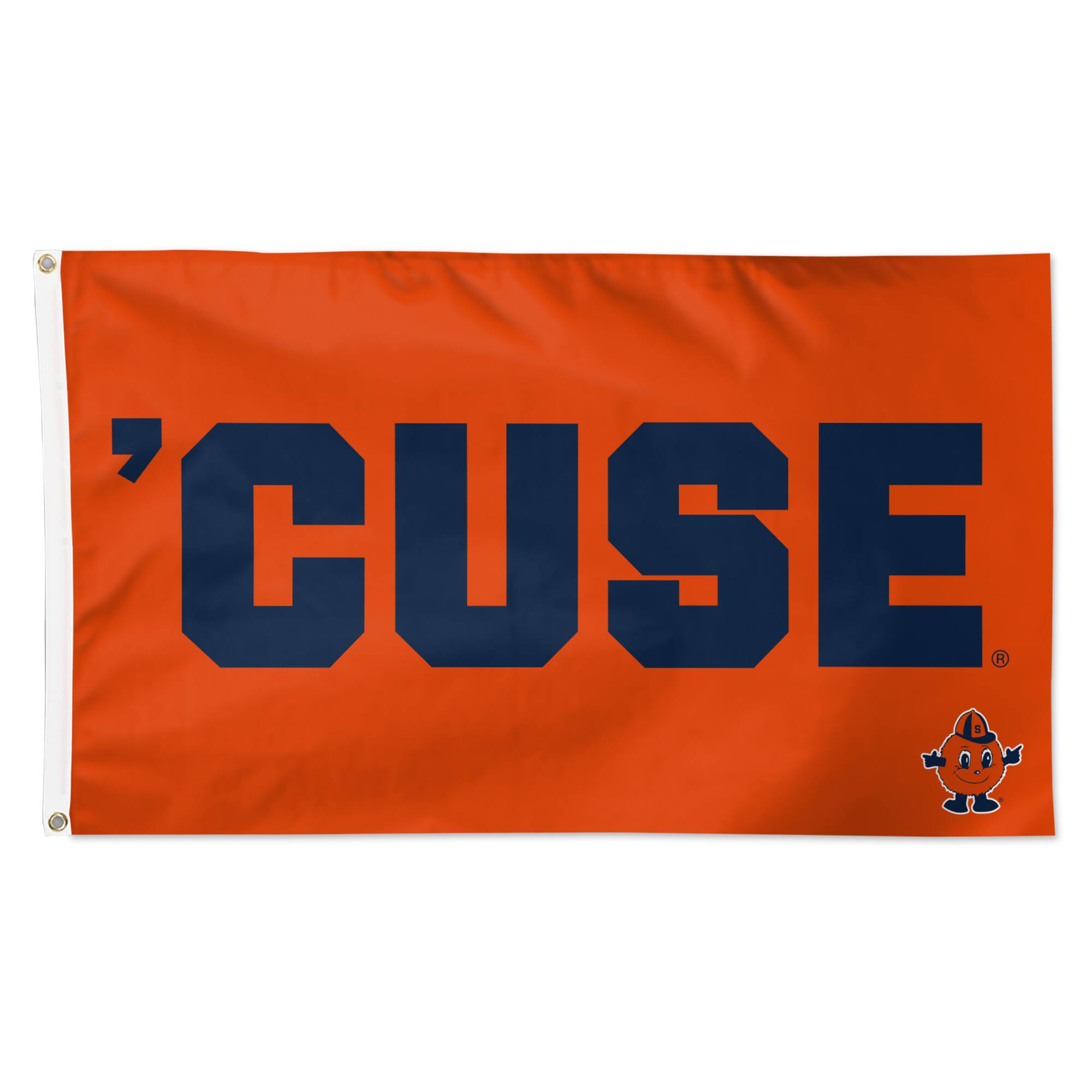 WinCraft Syracuse Orange 3' x 5' Single Sided Deluxe Secondary Team ...