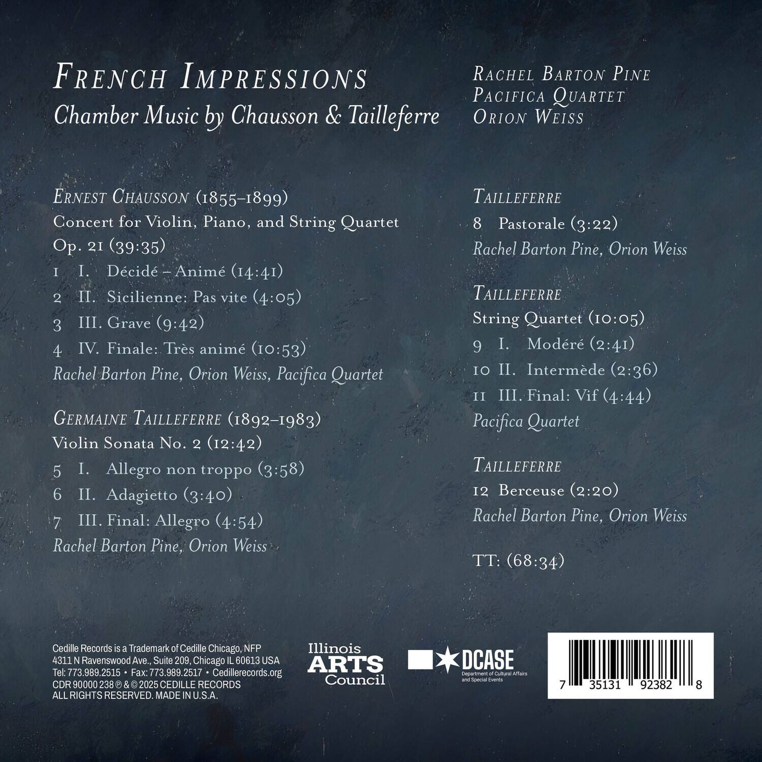 Rachel Barton Pine French Impressions COMPACT DISCS [CD] - Best Buy