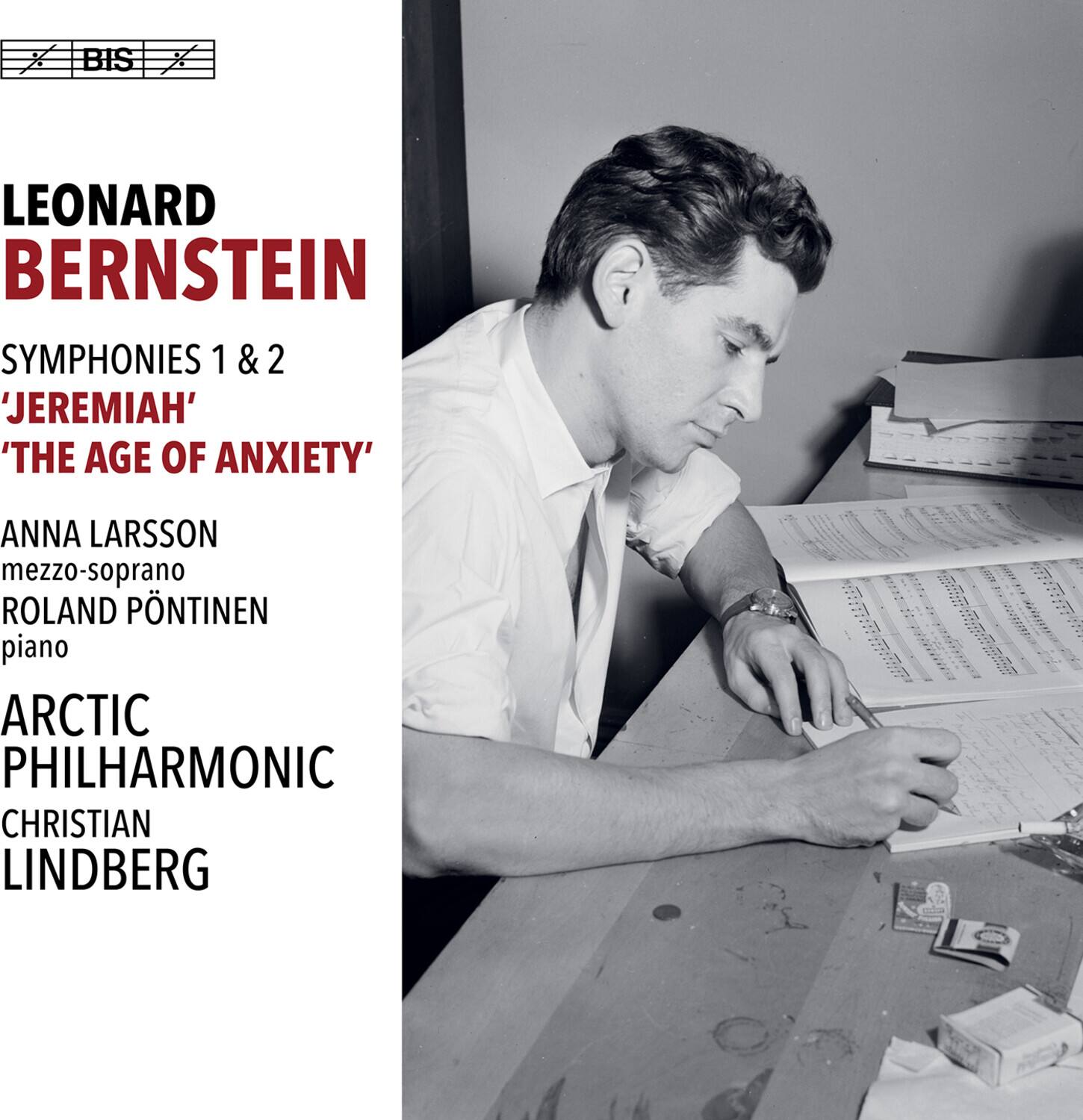 Larsson Pontinen Arctic Philharmonic Lindberg Symphonies 1 & 2 SUPER ...