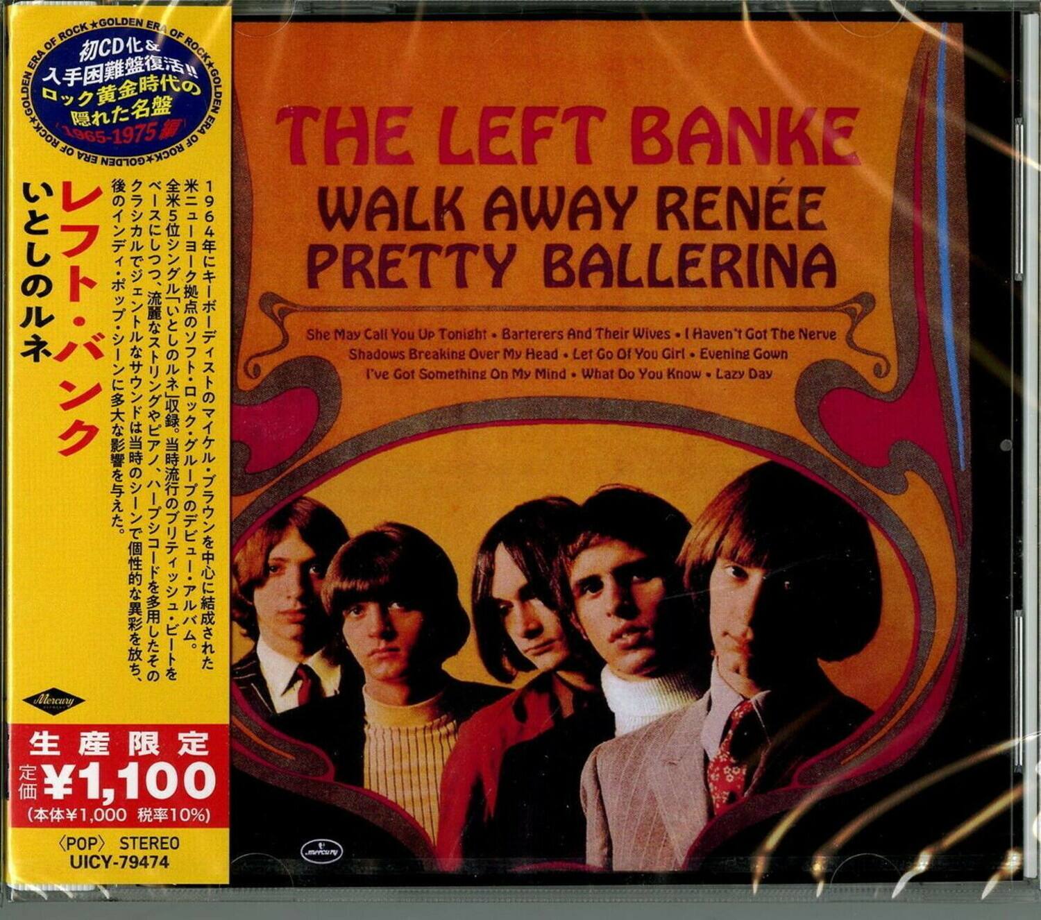 UMG The Left Banke Walk Away Renee / Pretty Ballerina (Japanese Reissue ...