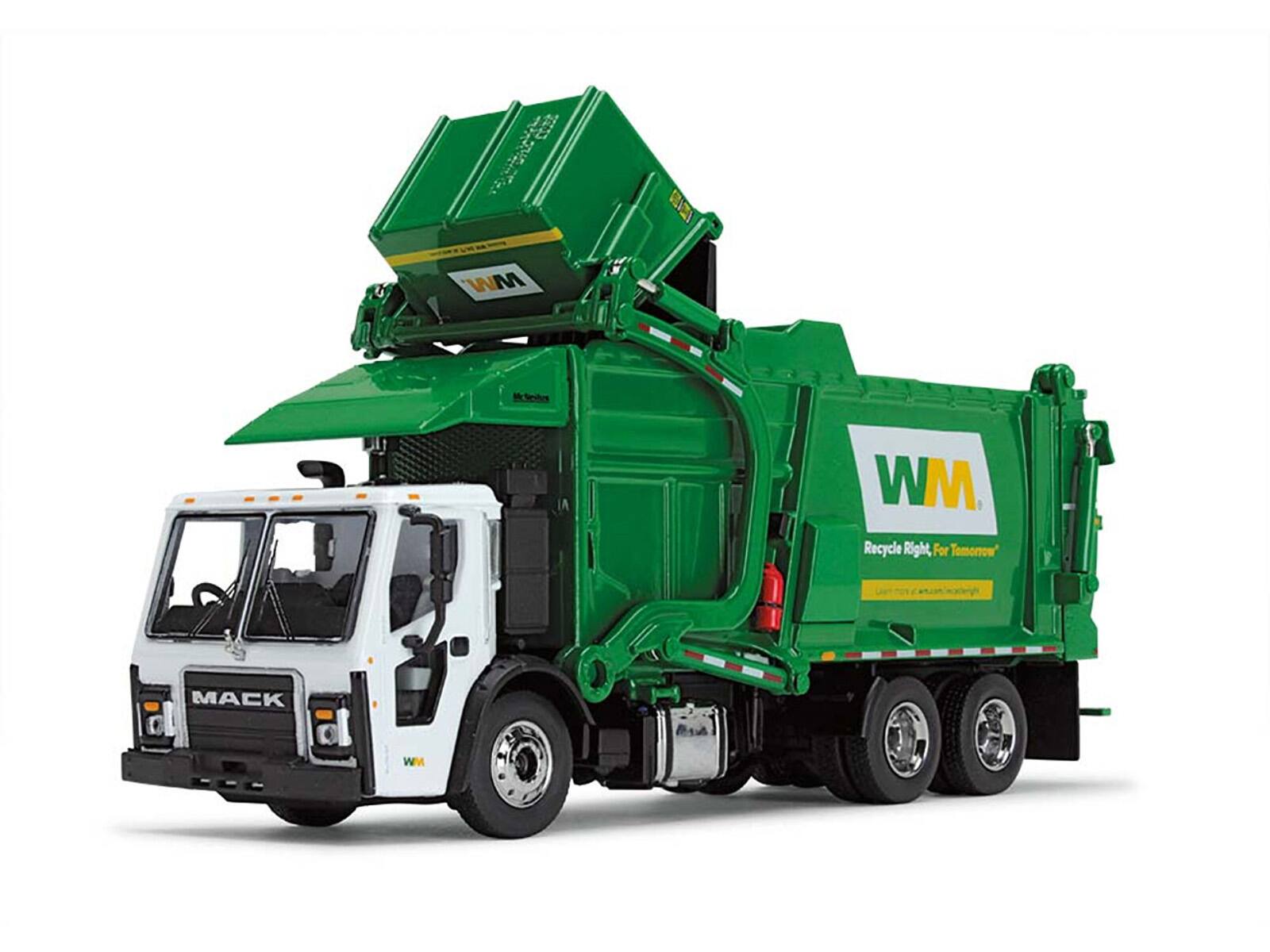 First Gear Mack LR Garbage Truck McNeilus Meridian Front Load Refuse ...