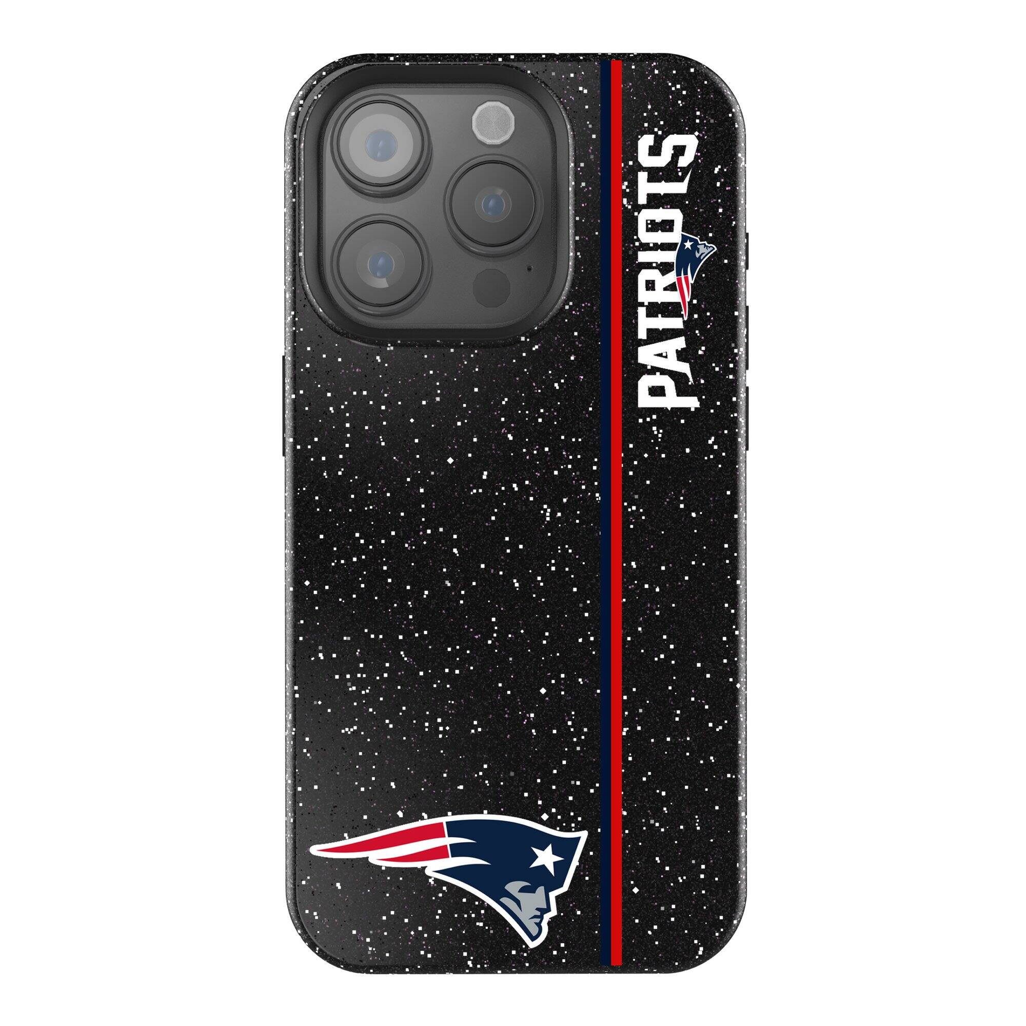 Keyscaper NFL New England Patriots iPhone Bling Case 14 Plus Black ...