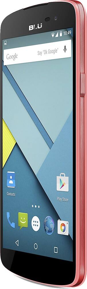 BLU Studio X 4G with 8GB Memory Cell Phone (Unlocked) Pink D750U PINK ...