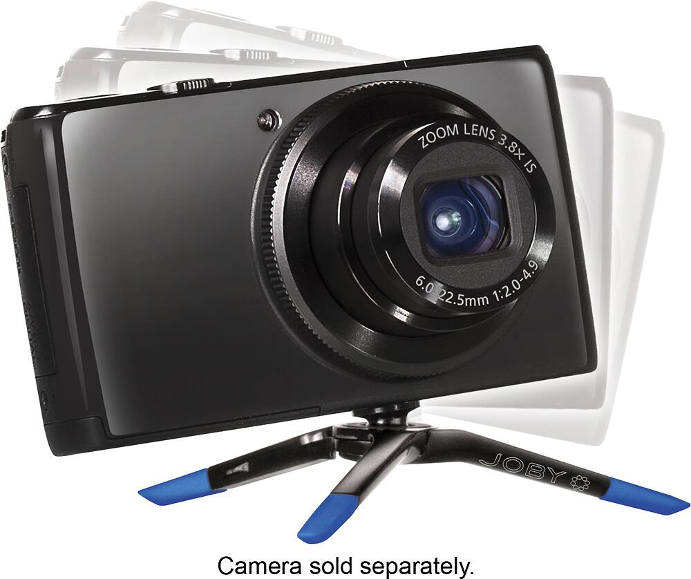 Best Buy: JOBY Micro Tripod Black/Blue JB01089