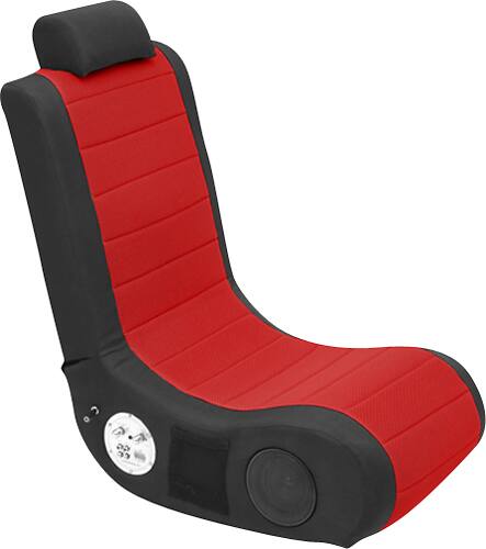 Customer Reviews: BoomChair Gamer A44 Gaming Chair Black/Red BM-44AX ...