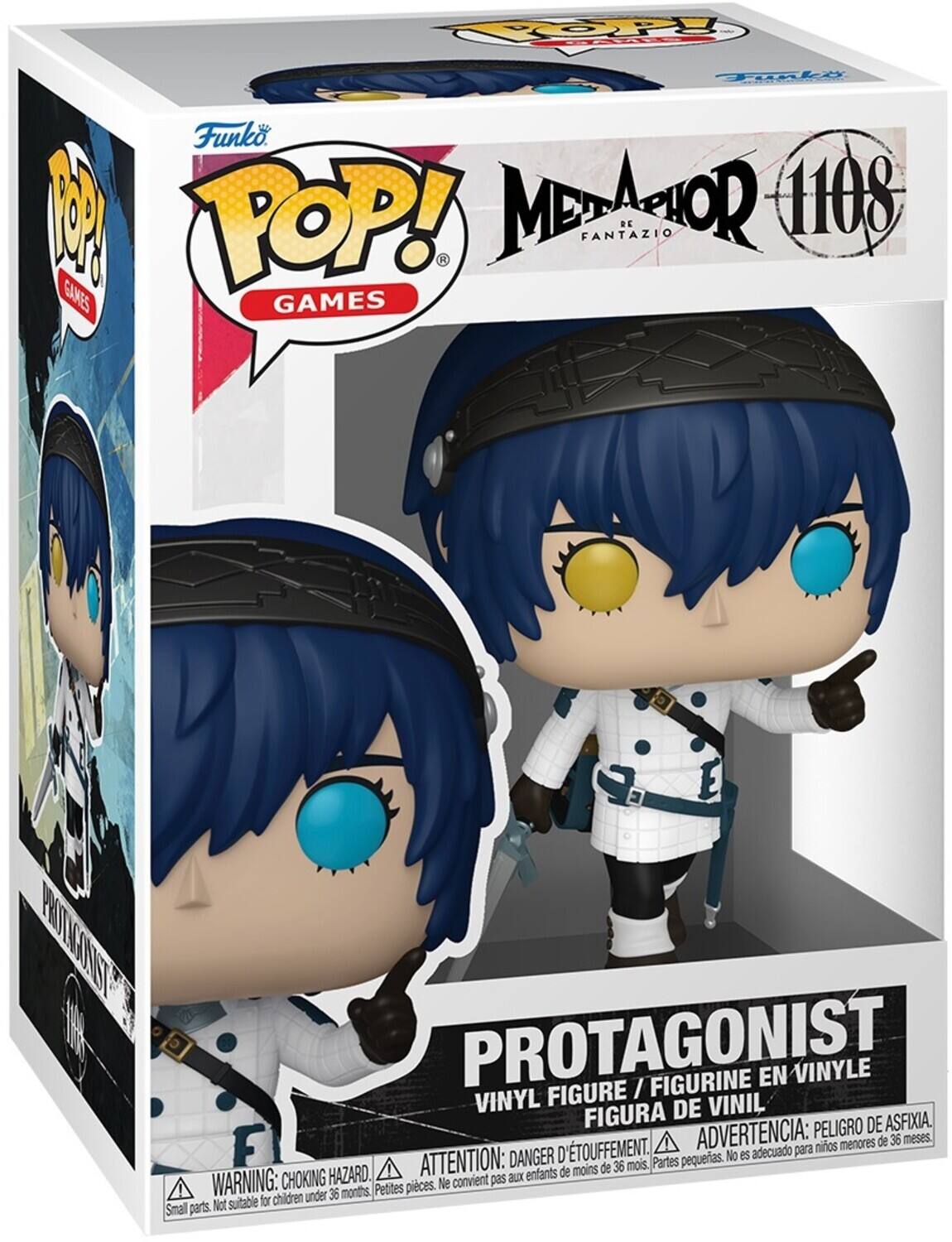 Funko POP! Games: Metaphor: Refantazio Protagonist Collectibles ...