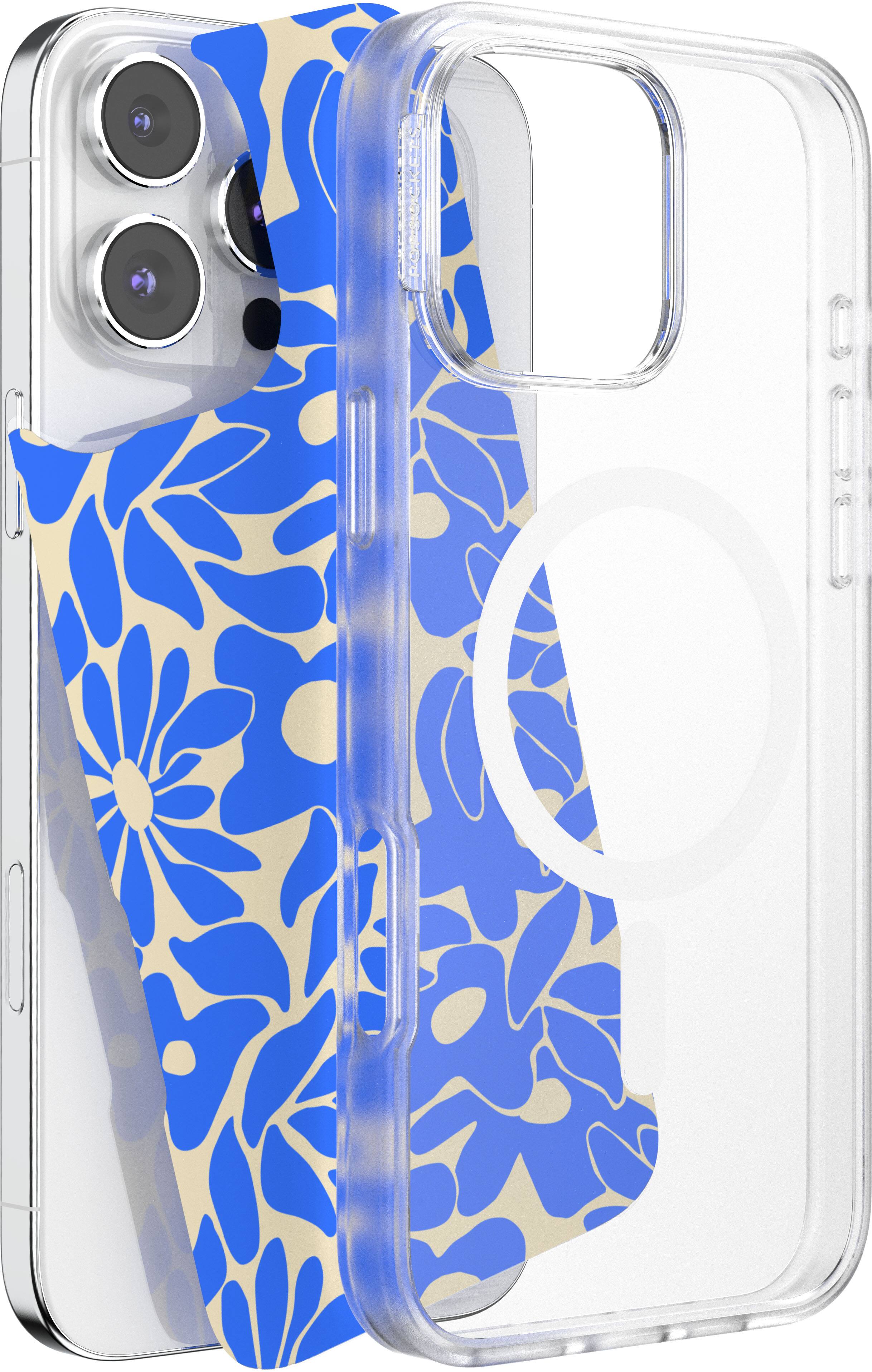 Looks iPhone 16 Pro Max Swappable Graphic Case Inserts (3 per pack) compatible w/ PopSockets ...