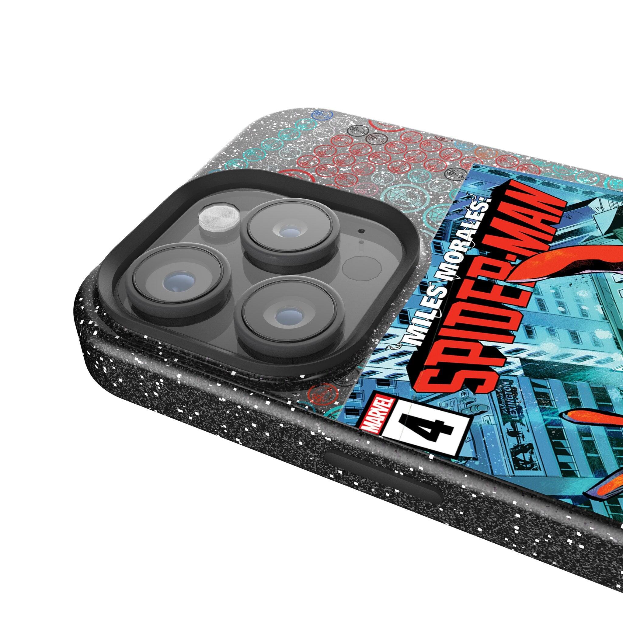 Keyscaper Marvel Classic Cover Black Bling Phone Case Apple iPhone 16 ...