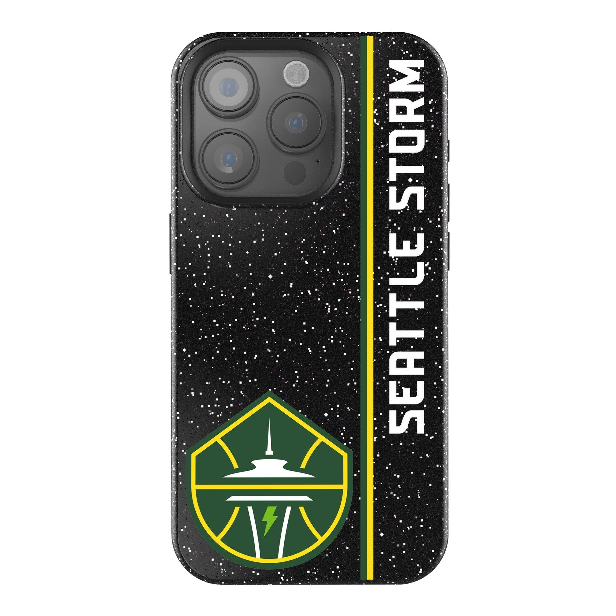 Keyscaper WNBA Seattle Storm Sidebar Bling iPhone Case 16 Plus Black ...