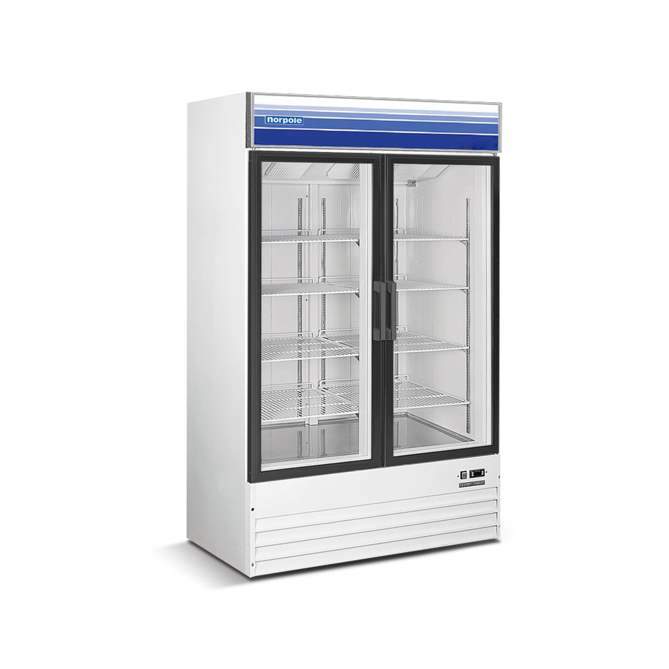 Magic Chef Commercial 29 cu. ft. Glass Door Merchandiser Refrigerator ...
