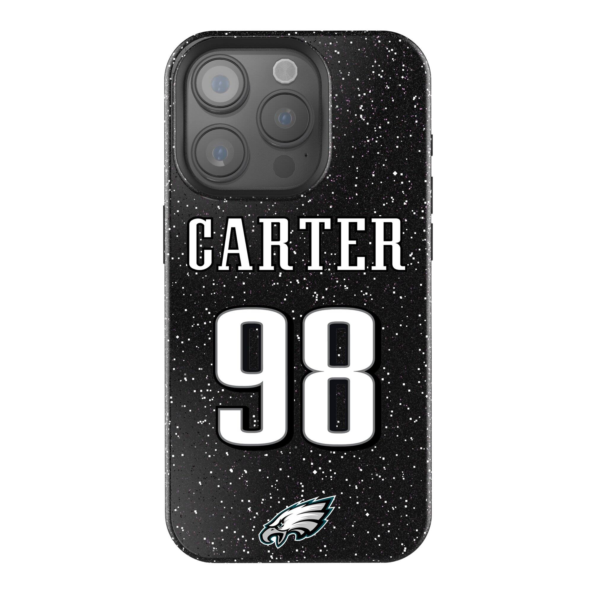 Keyscaper NFL Jalen Carter Philadelphia Eagles Bling iPhone Case 15 Pro ...