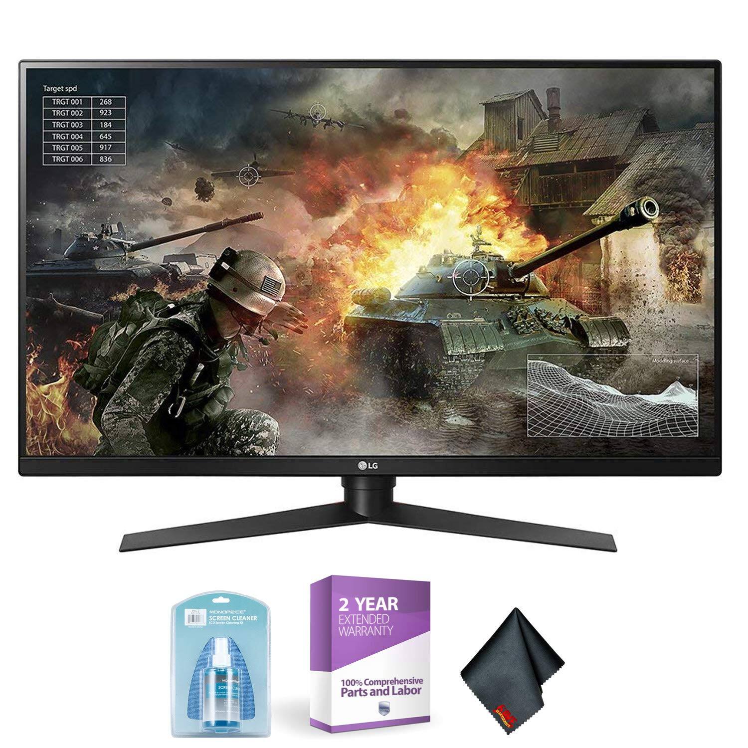 LG 32? Class QHD Gaming with G SYNC (31.5? Diagonal) + Cleaning Kit + 2 ...