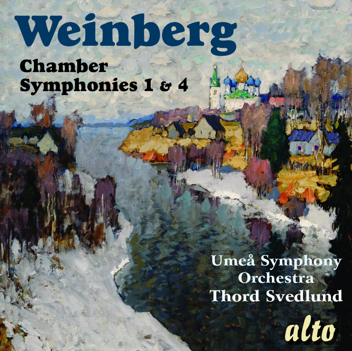 Umea Symphony Orchestra Weinberg, Chamber symphonies 1 & 4 COMPACT ...