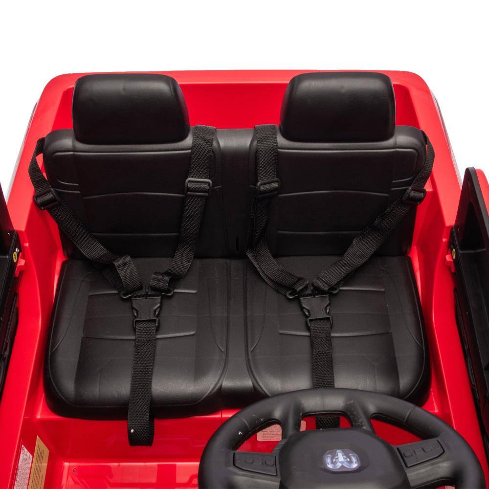 BreeBe 24V Licensed Dodge RAM 2500 2 Seater Kids Ride On Truck w ...