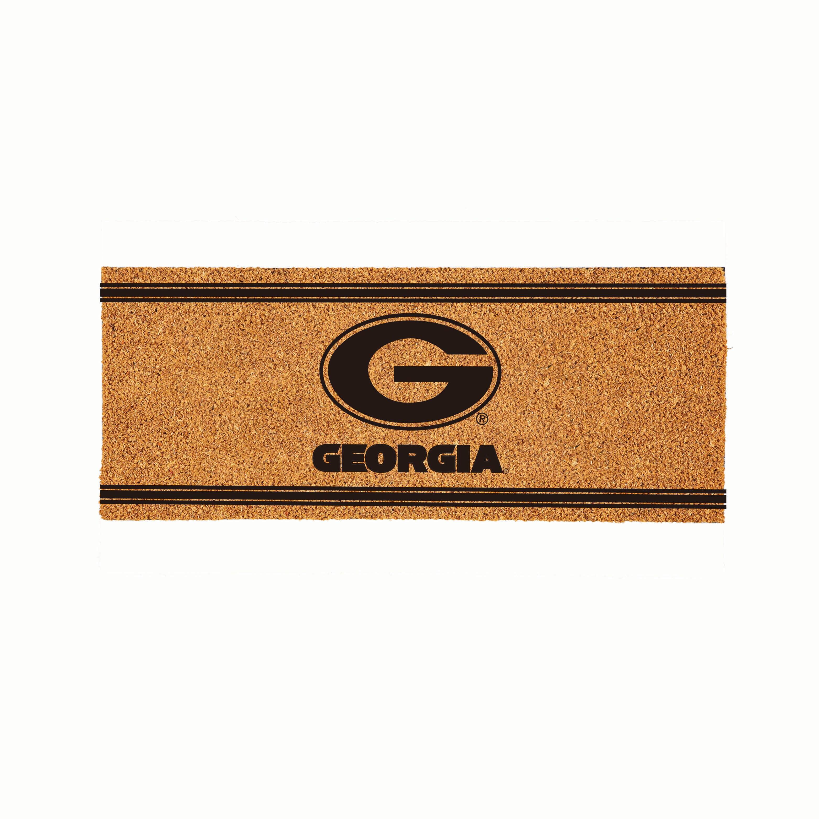 Evergreen Enterprises Georgia Bulldogs 24" x 60" Outdoor Team Logo Coir ...