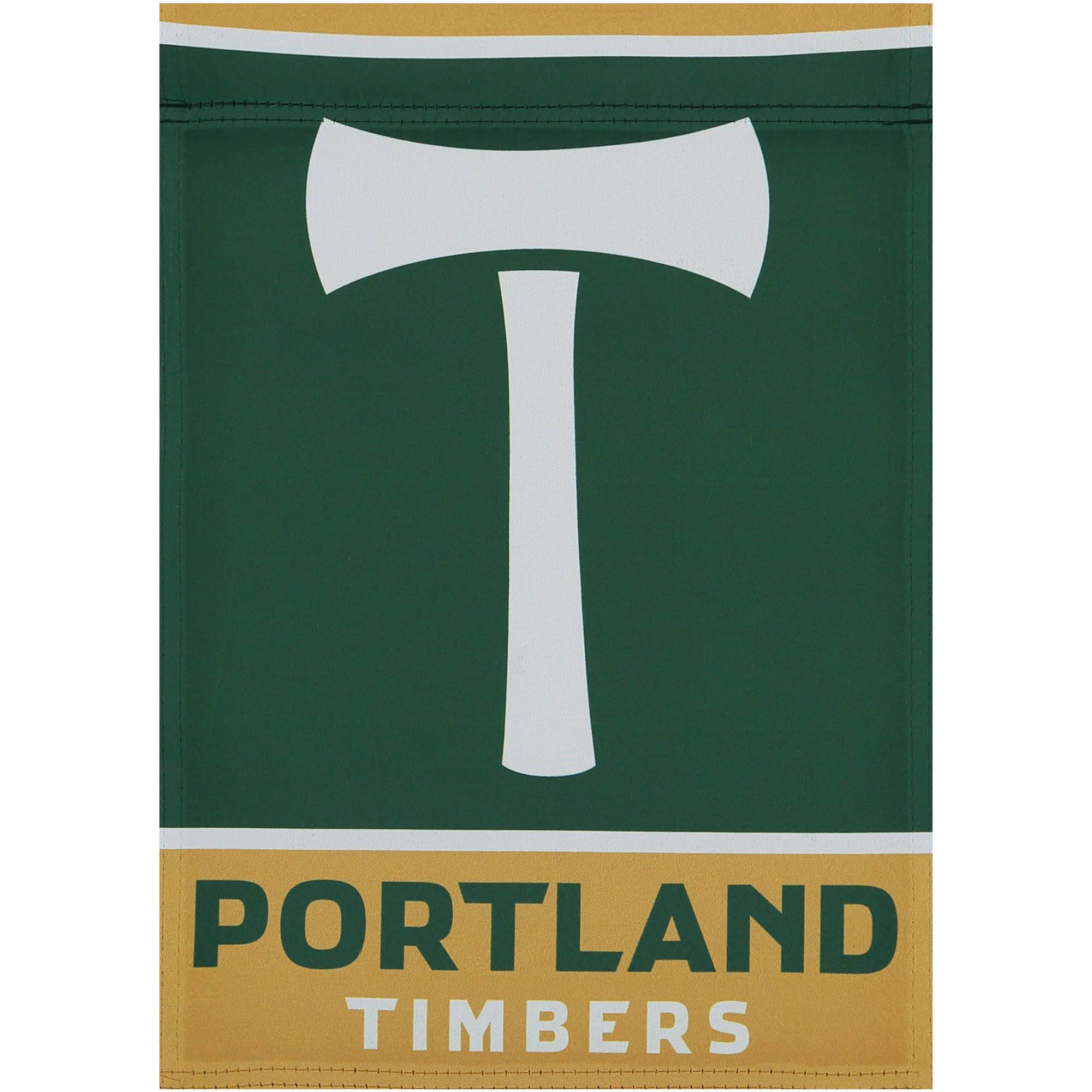 WinCraft Portland Timbers 12" x 18" Team Double Sided Garden Flag ...
