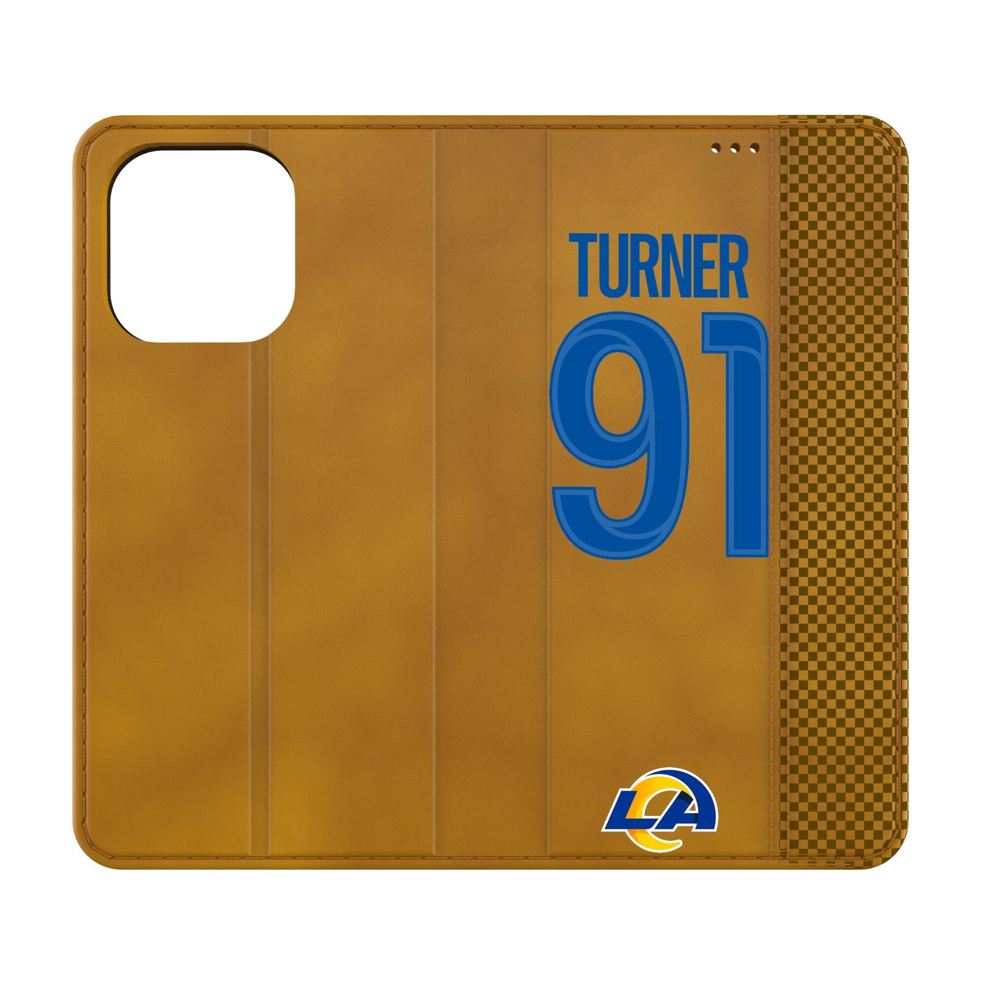 Keyscaper NFL Kobie Turner Los Angeles Rams Folio iPhone Case 14 Plus ...