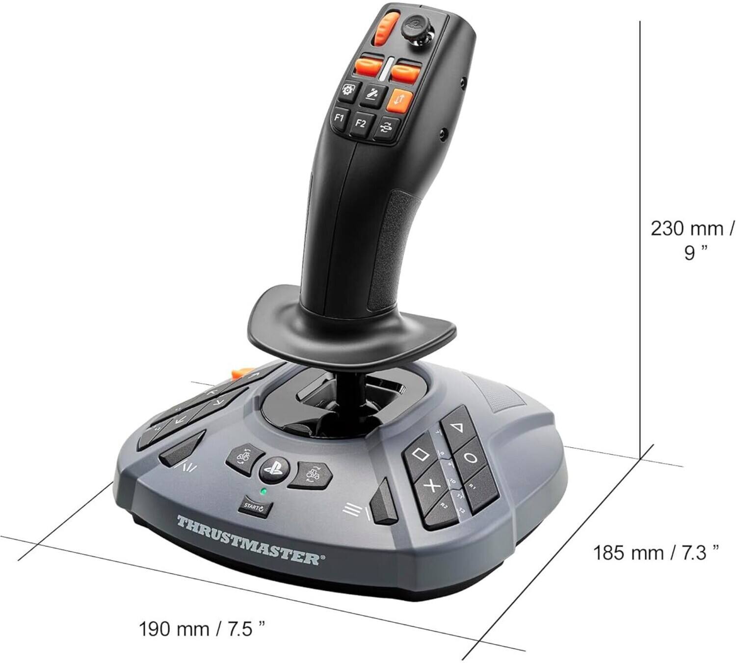 Thrustmaster SimTask FarmStick: Officially Licensed by Sony Multicolor ...