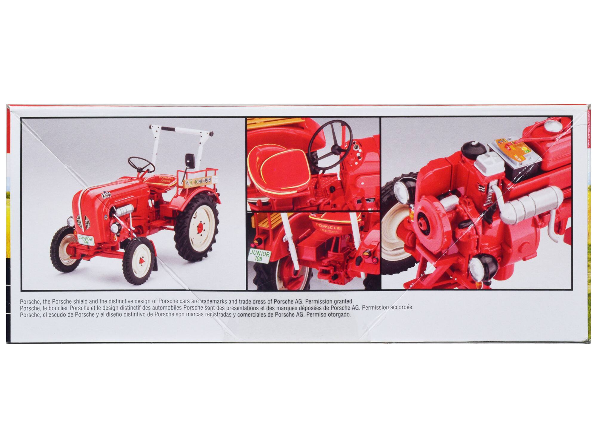 Level 4 Model Kit Porsche Diesel Junior 108 Tractor "Farm Tractor ...
