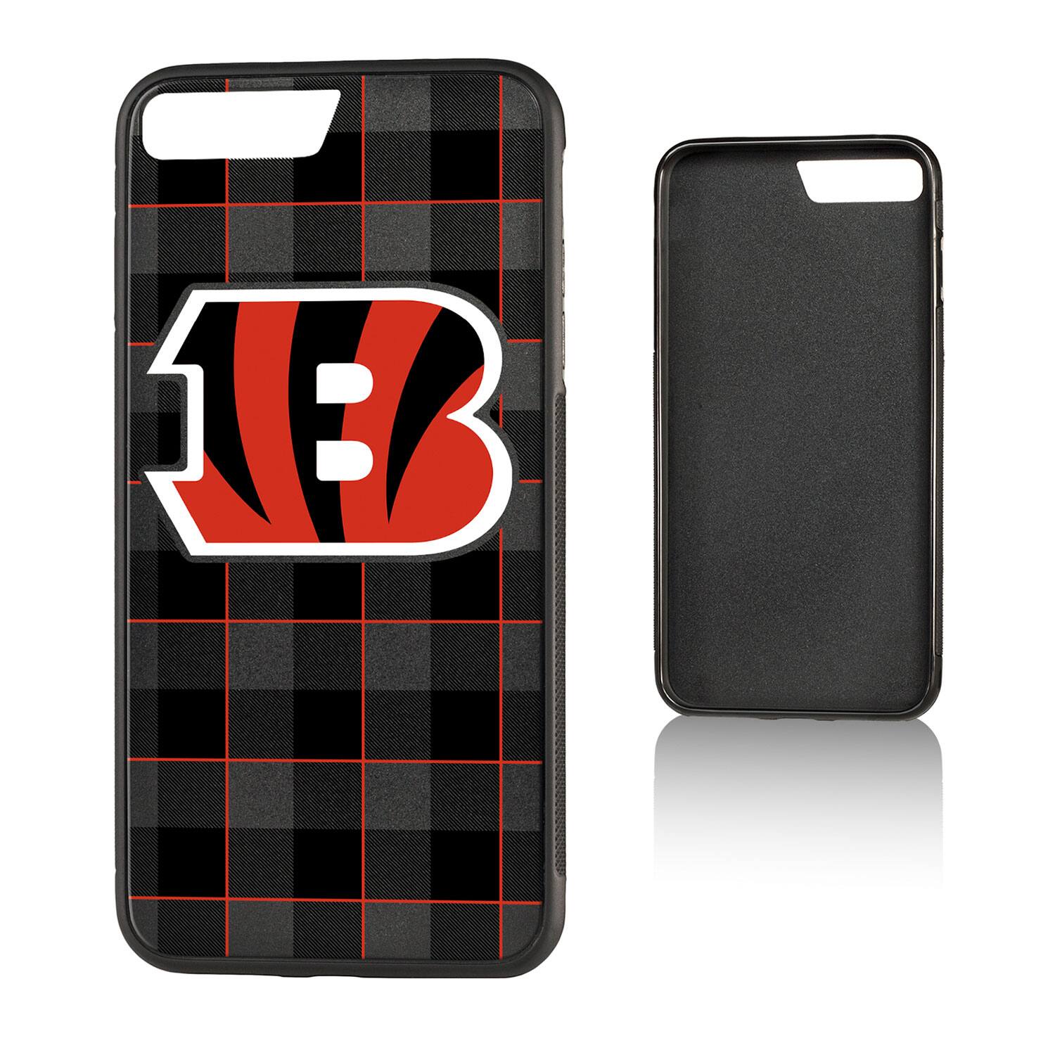 Keyscaper NFL Cincinnati Bengals iPhone Plaid Design Bump Case 13 ...