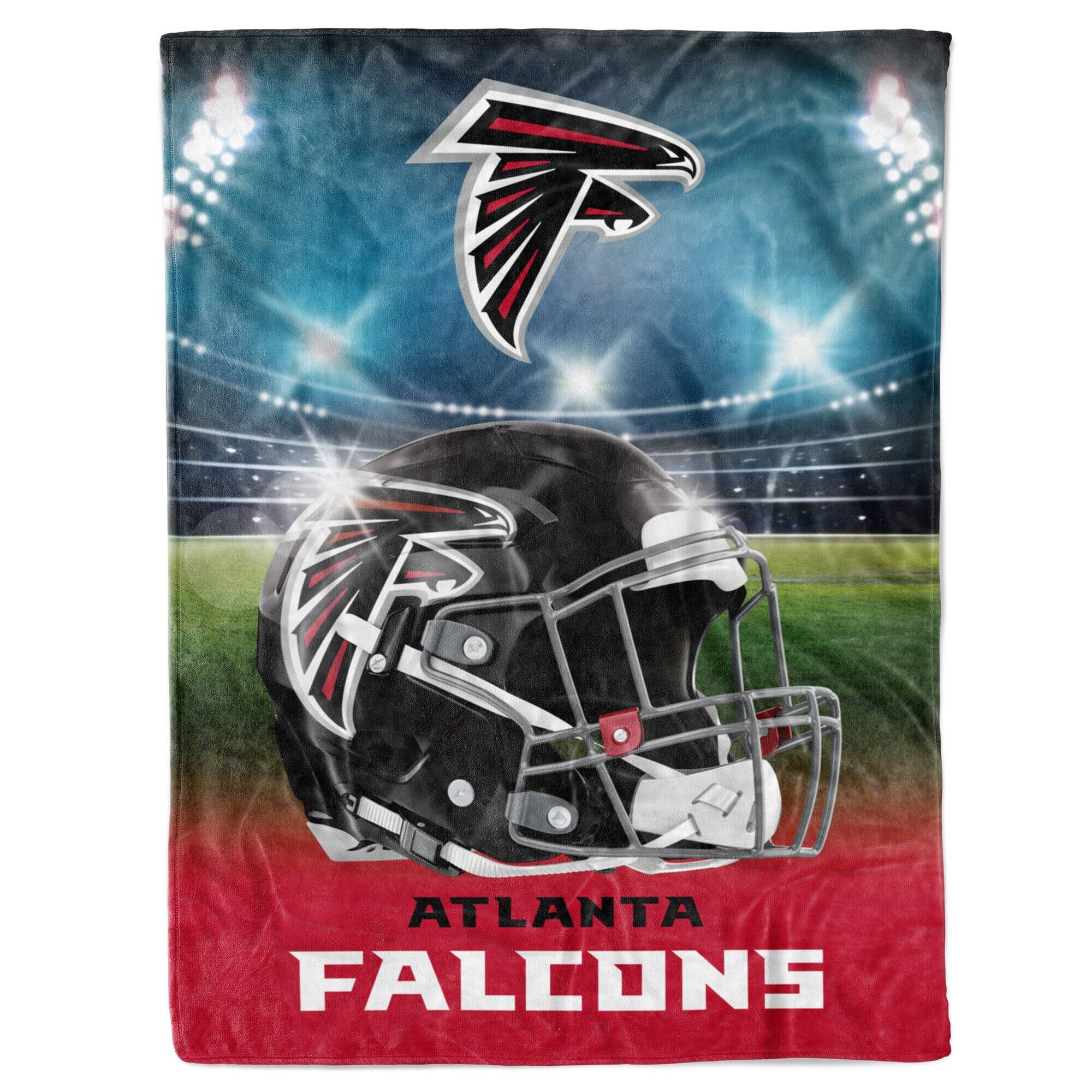 Logo Brands Atlanta Falcons 60" x 80" Stadium Lights Blanket Multicolor ...