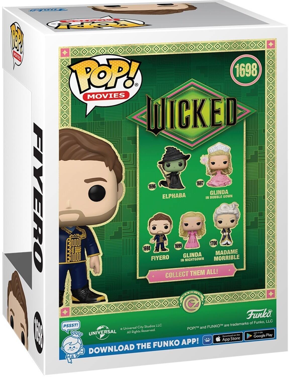 Funko Pop! Wicked: Fiyero Multicolor FU79749 - Best Buy