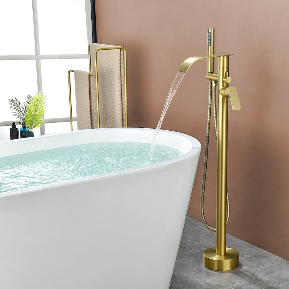 Boyel Living Bathtub Faucet Dual Function 360 Degrees Rotatable 1.5m ...