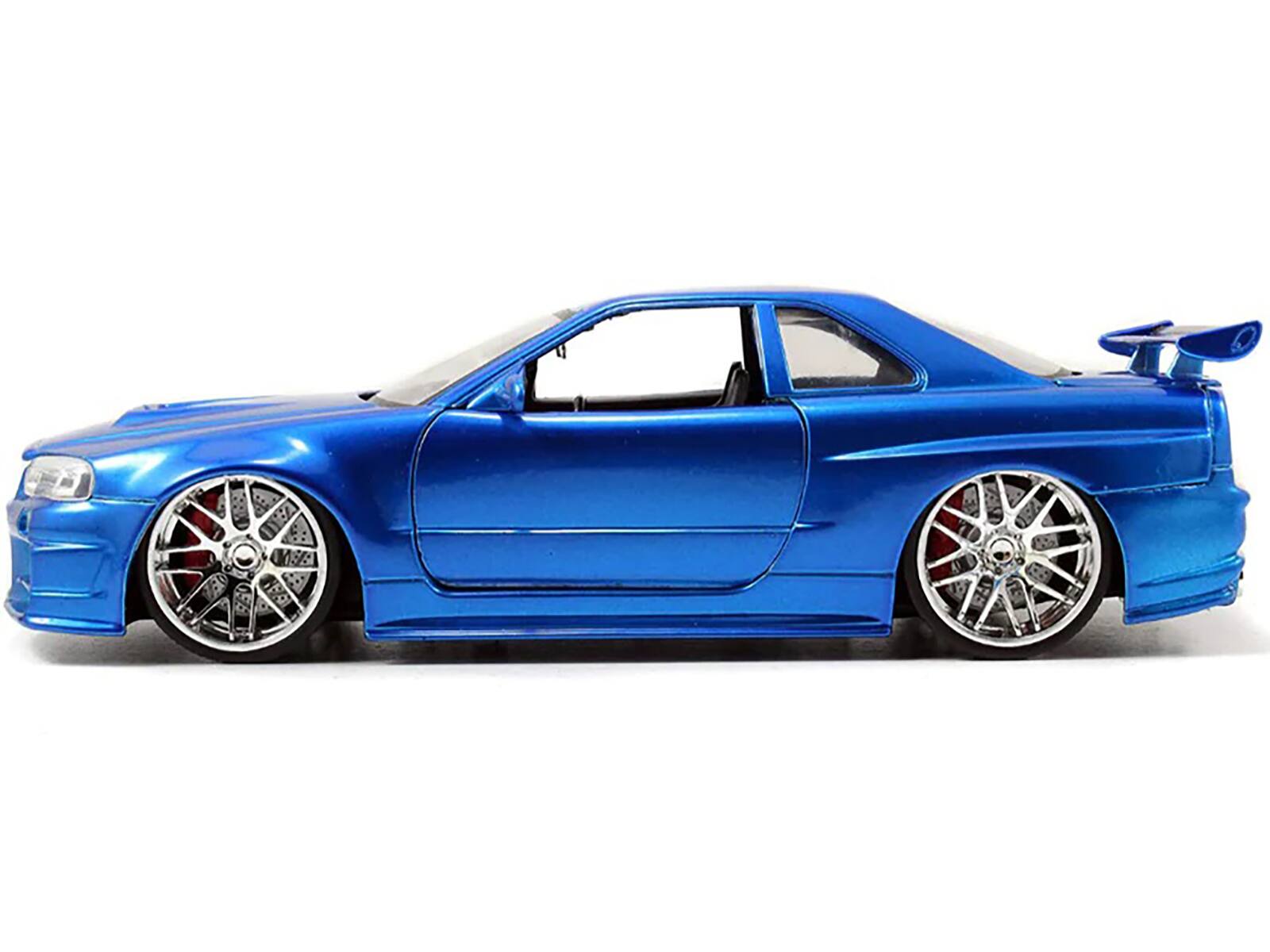 Brian's Nissan GTR Skyline R34 RHD (Right Hand Drive) Blue "Fast ...