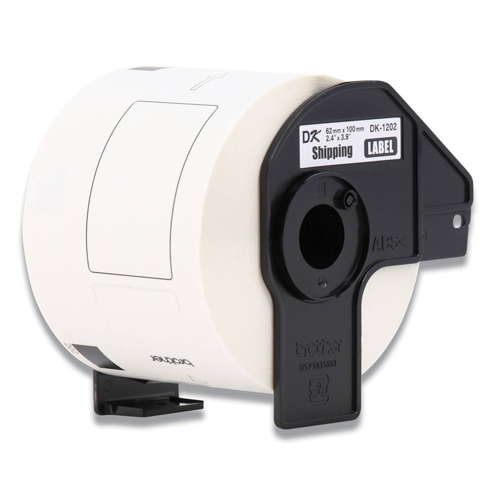 Brother DK120224PK 2.4 in. x 3.9 in. Die Cut Shipping Labels (24/Pack ...