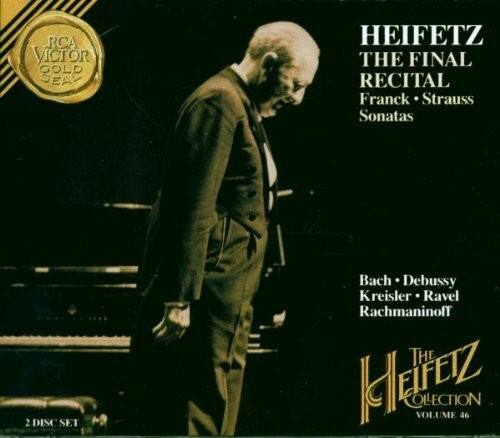 RCA VICTOR GOLD SEALHEIFETZ THE FINAL RECITAL Franck • Strauss ...