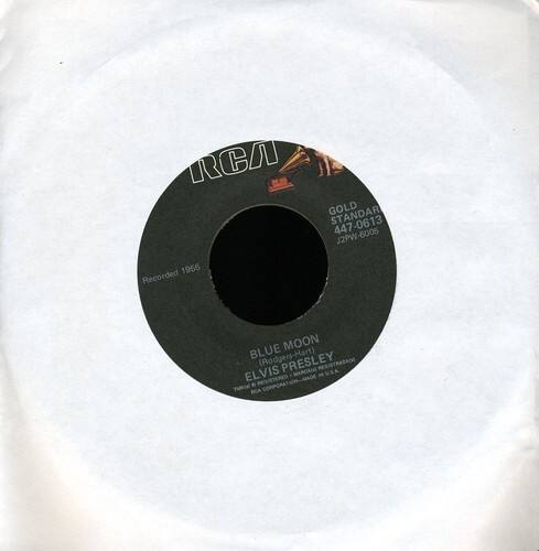 Elvis Presley Blue Moon 7 INCH SINGLE [7 inch Vinyl Disc] - Best Buy
